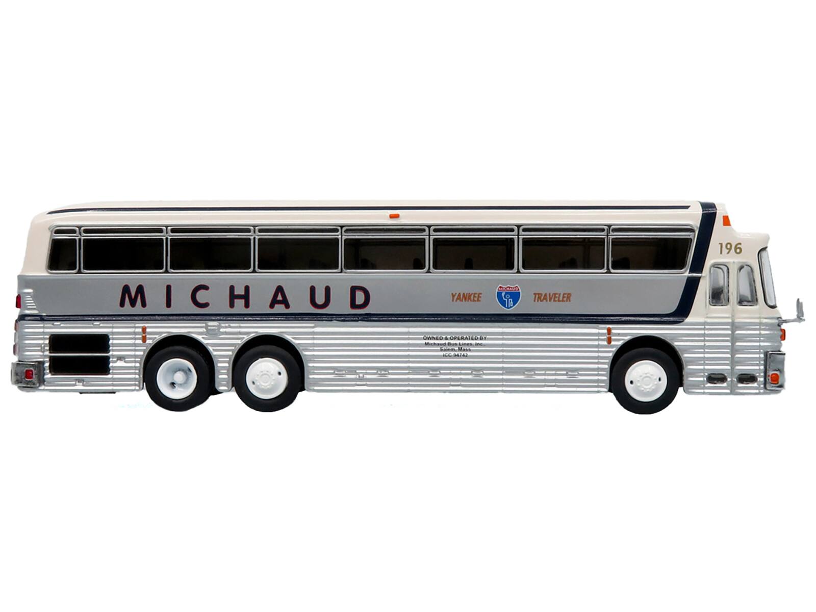 Iconic Replicas 1969 Eagle Model 05 Coach Bus Michaud Bus Lines Yankee ...