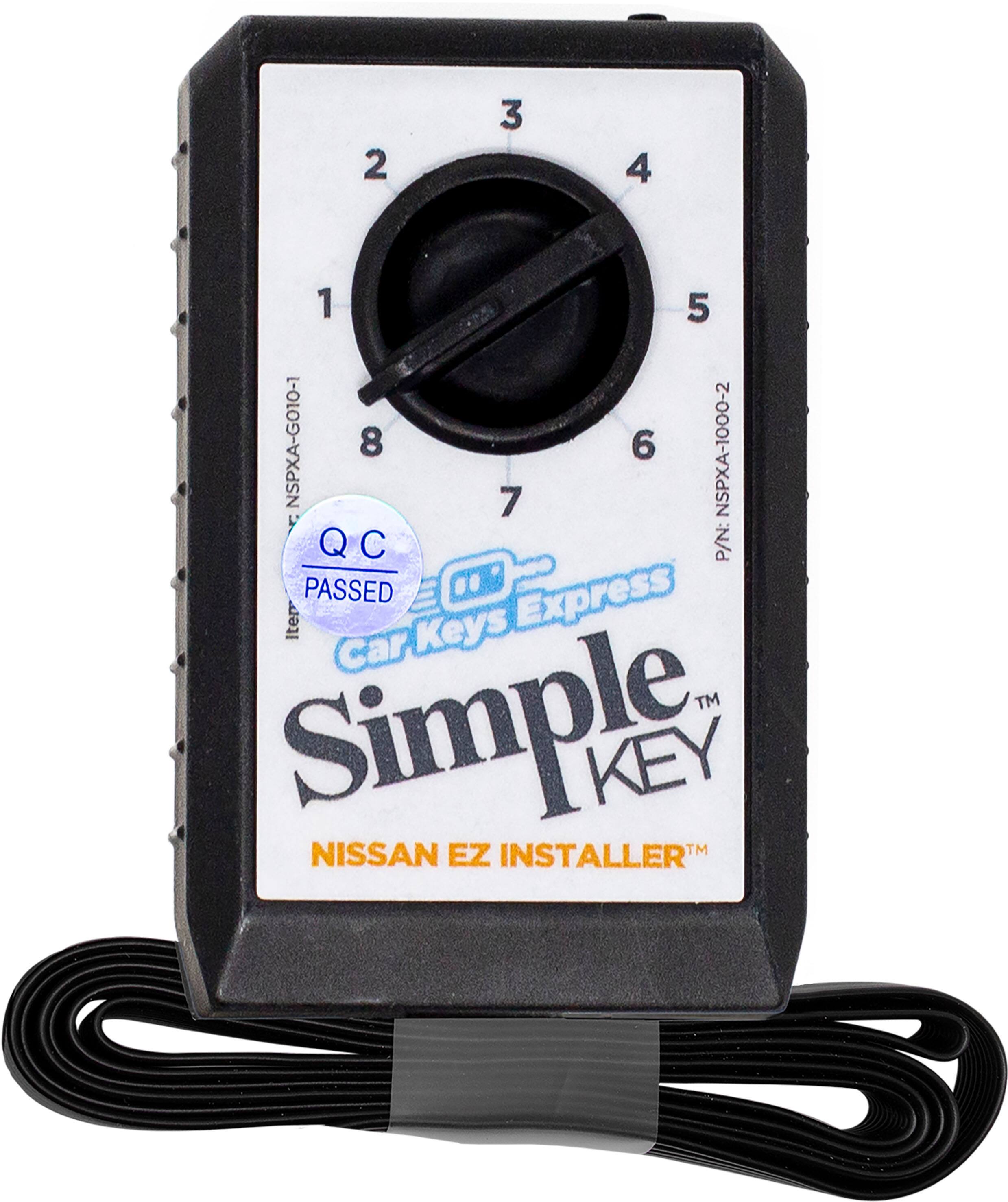 Car Keys Express Nissan Simple Key 4 Button Smart Key Remote and ...
