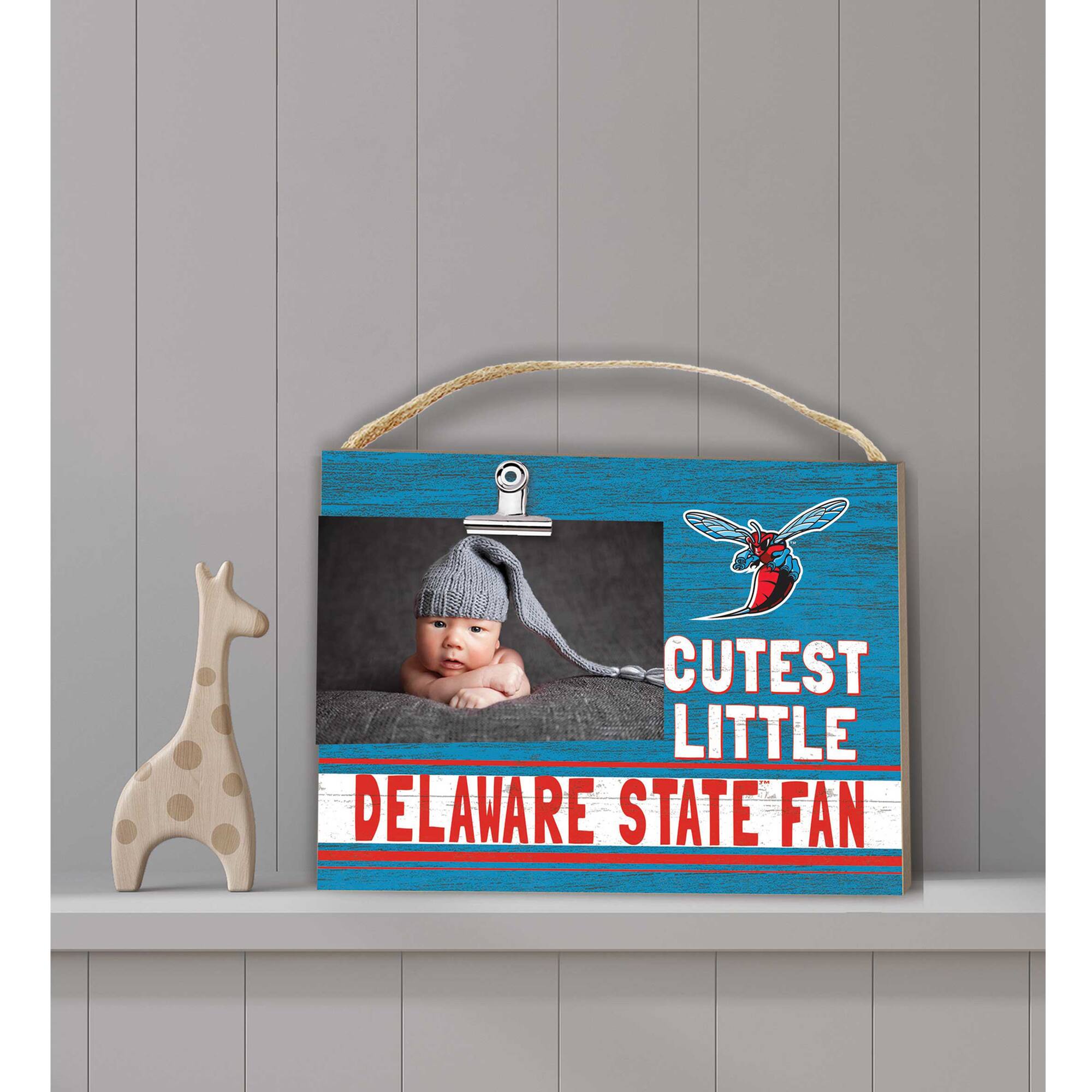 Jardine Delaware State Hornets 8'' x 10'' Cutest Little Team Logo Clip ...