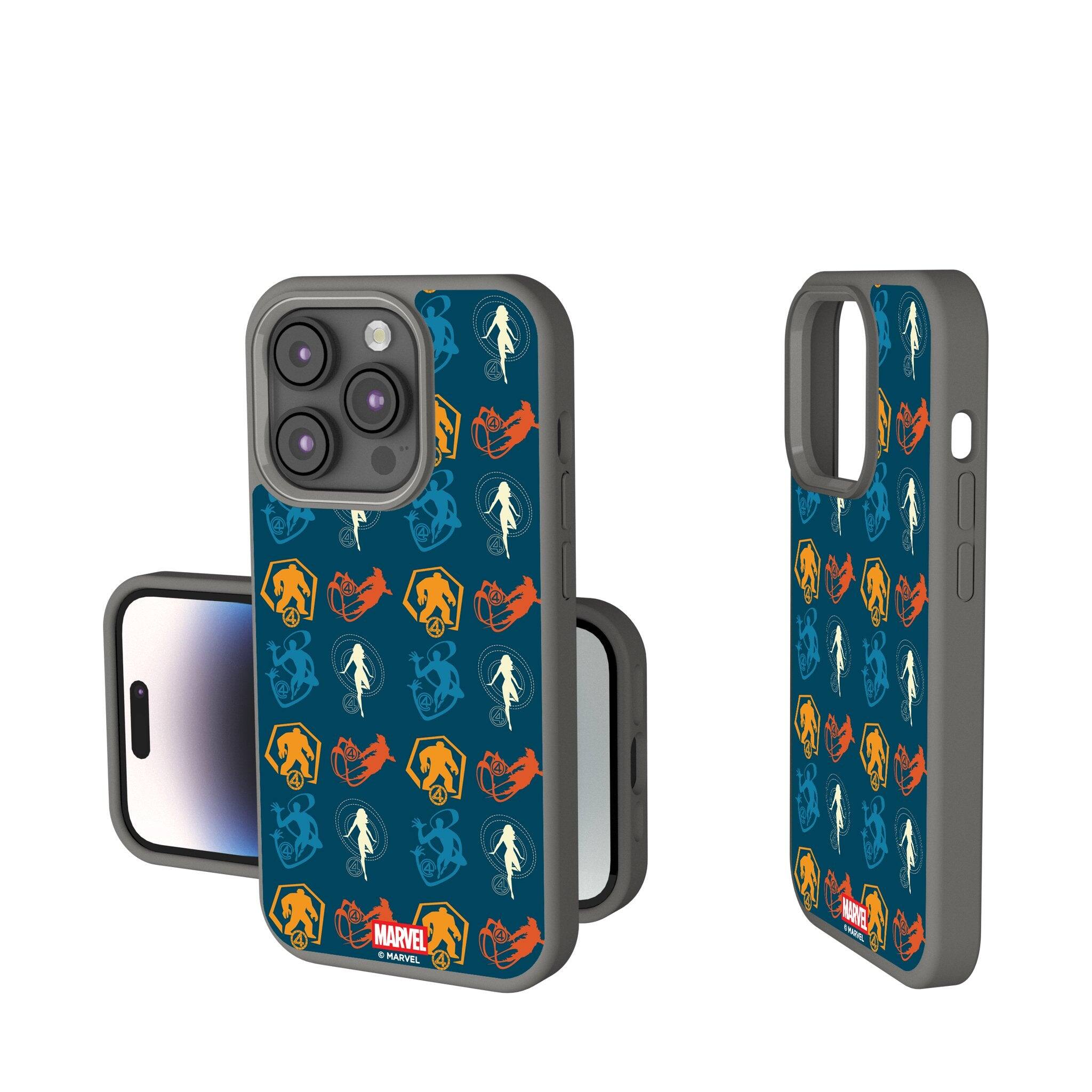 Keyscaper Marvel Pattern 2 Soft Touch Phone Case Apple iPhone 14 Plus ...