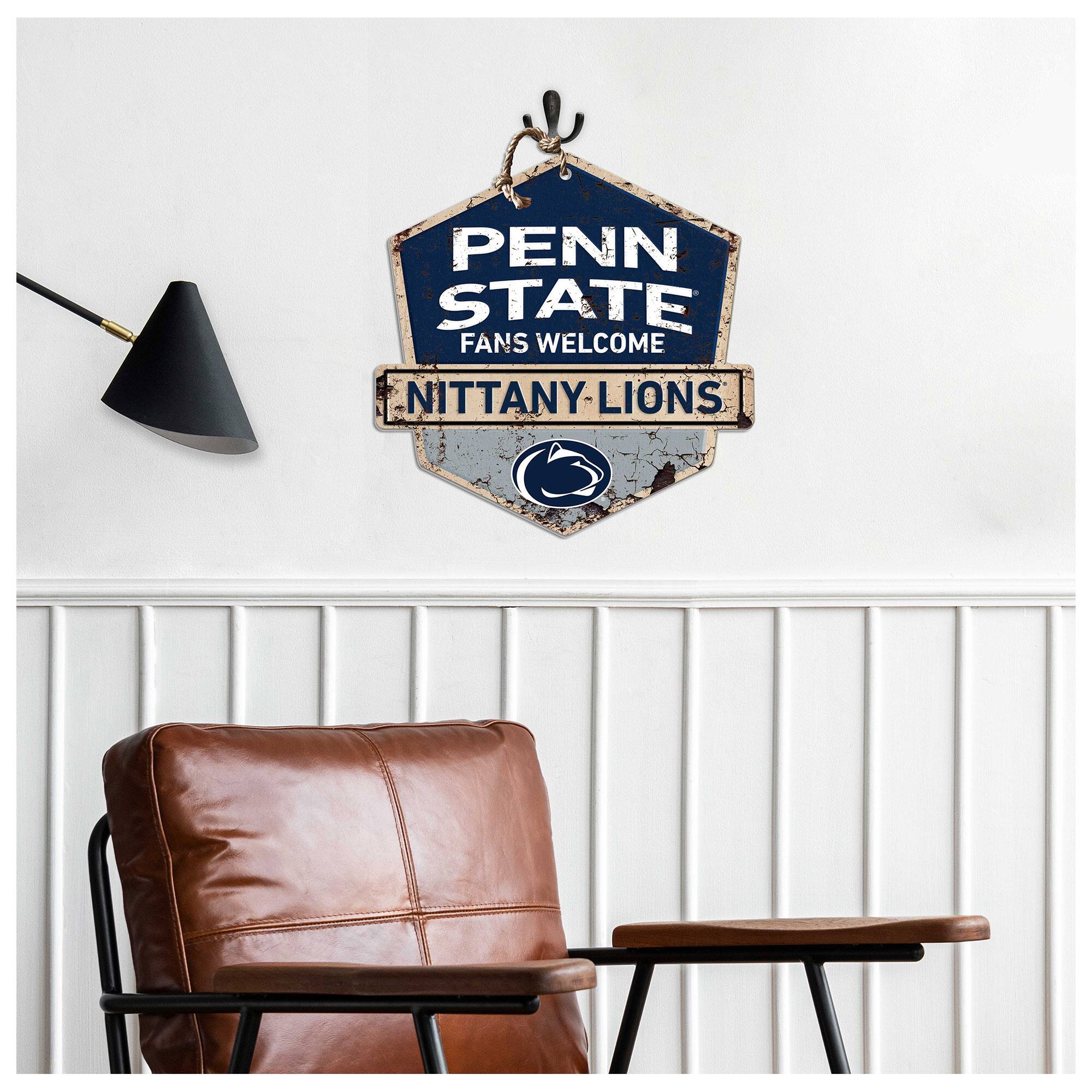 Jardine Penn State Nittany Lions Fans Welcome Sign Navy 4941544 - Best Buy