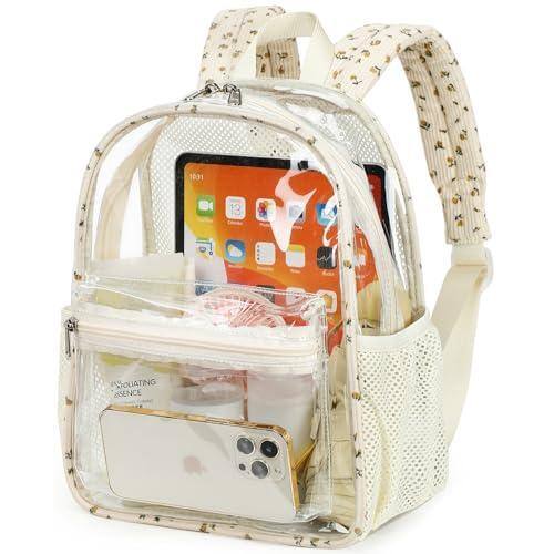 Pacoar Cade Clear Mini Backpack Stadium Events Approved 12x12x6 Small ...