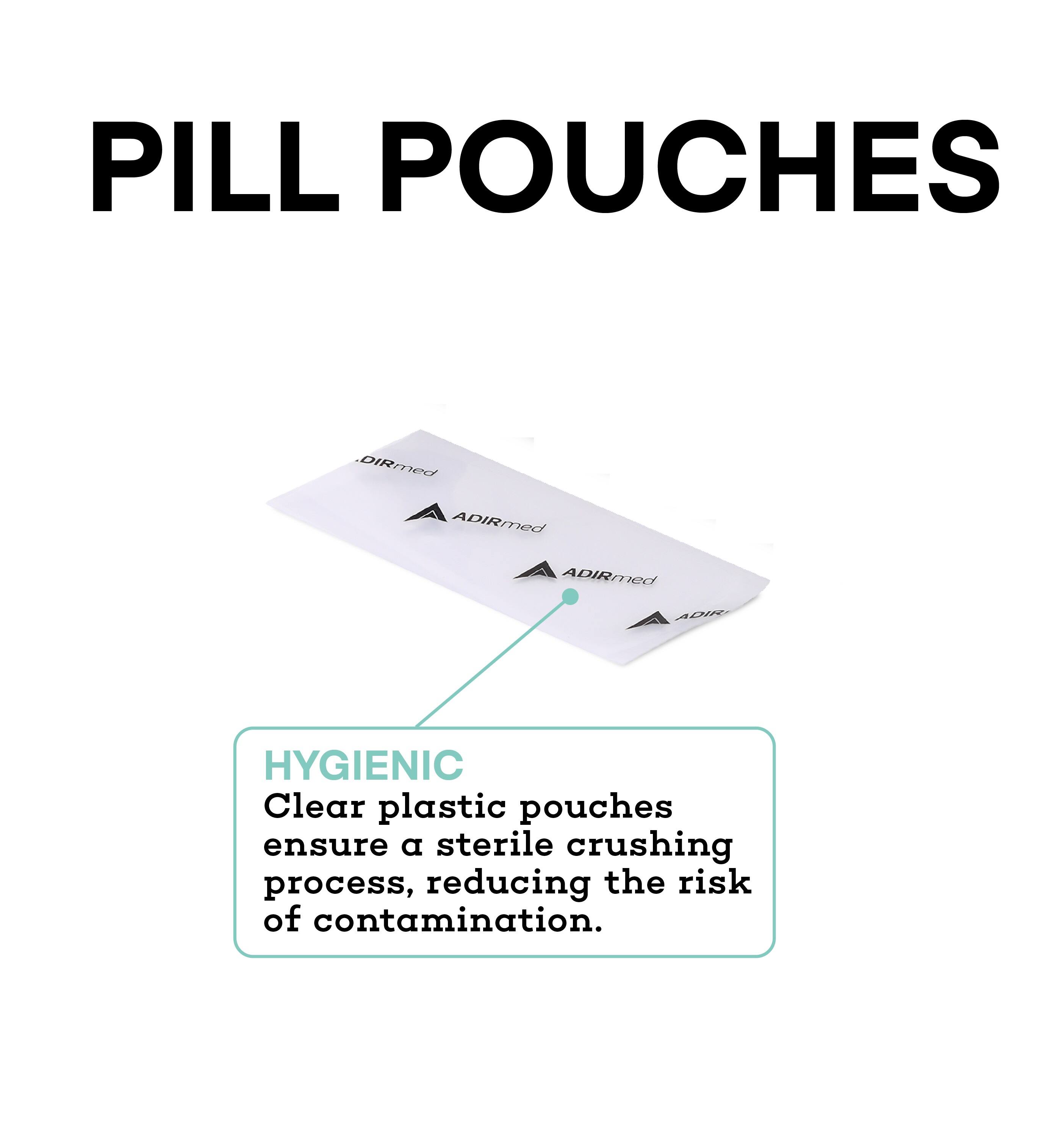 Viva Comfort Medication Storage 1,000 Bag Pill Pouch for VivaComfort ...