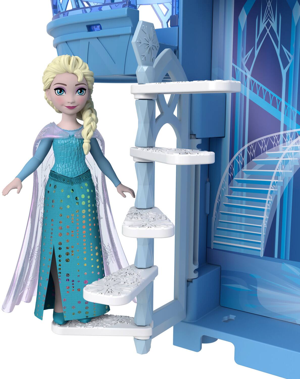 Mattel Disney Frozen Storytime Stackers: Elsa's Ice Palace Collectibles ...