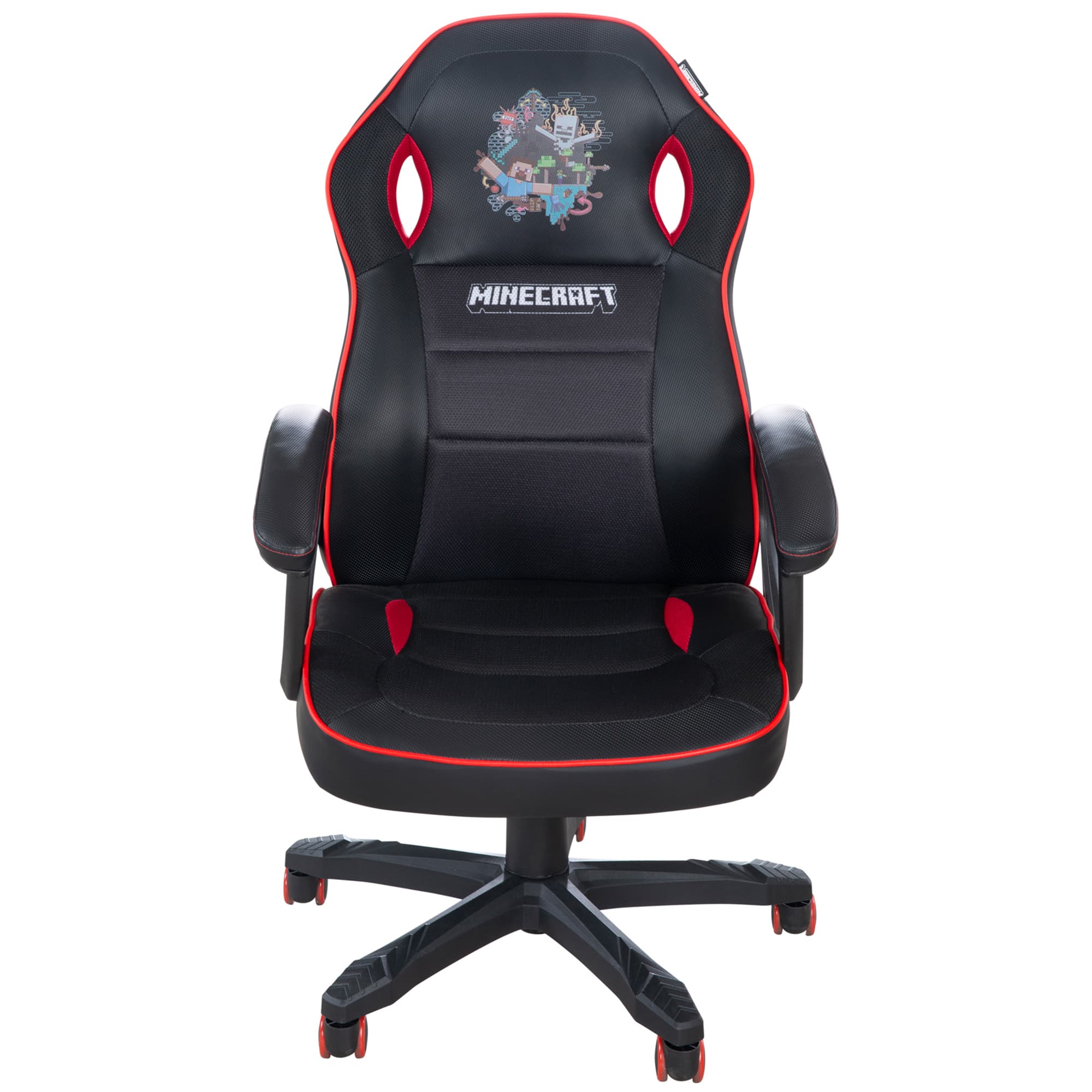 Best Buy: Phoenix Minecraft: Gaming Chair Red & Black G7640340671824