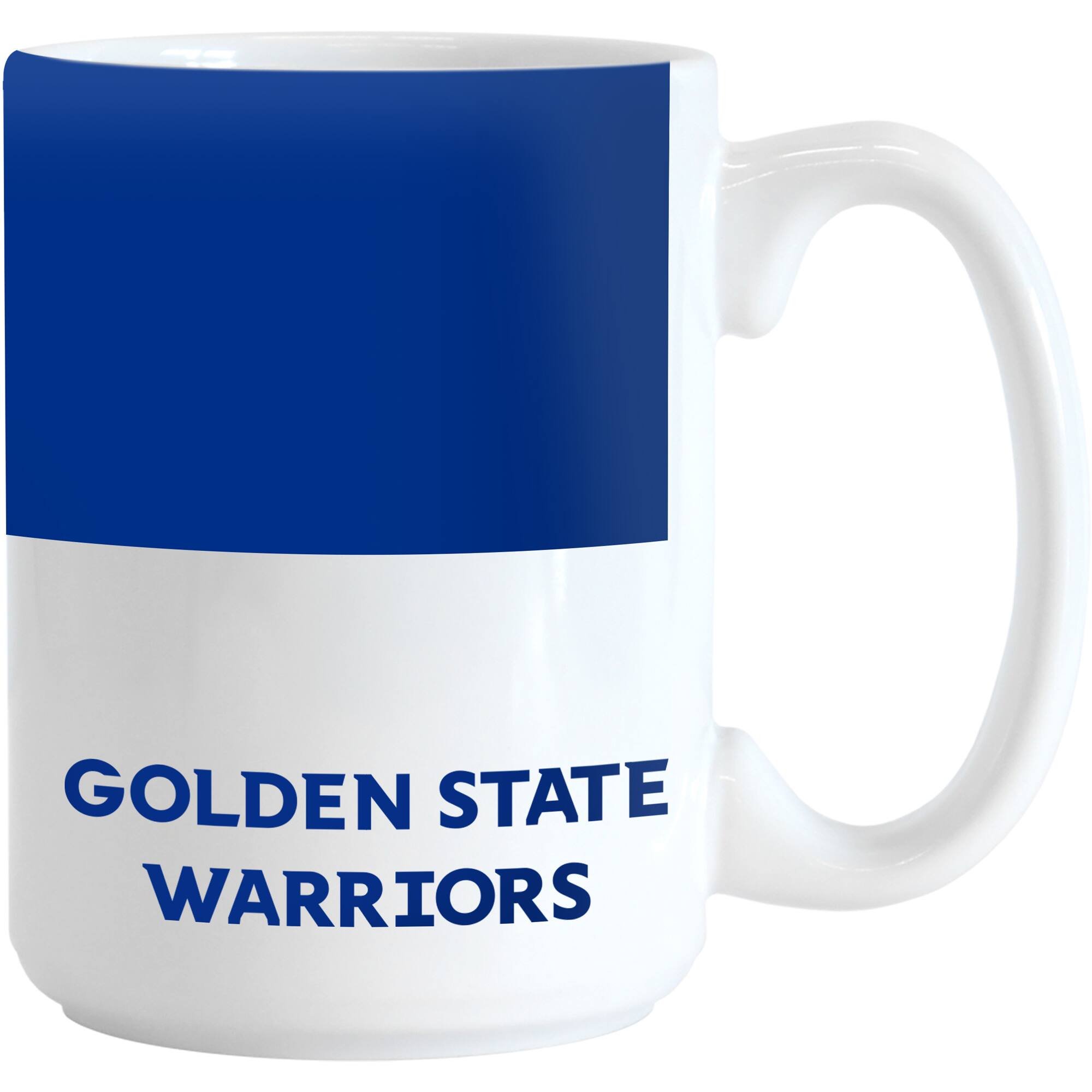 Logo Brands Golden State Warriors 15oz. Colorblock Mug Multicolor ...