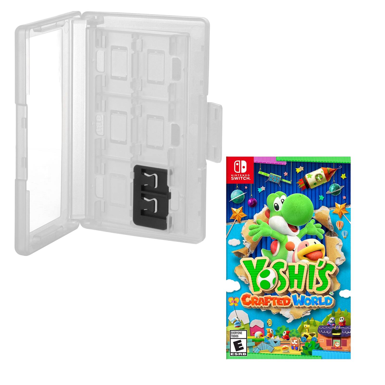 Yoshis Crafted Word with Game Caddy for Nintendo Switch Nintendo Switch ...