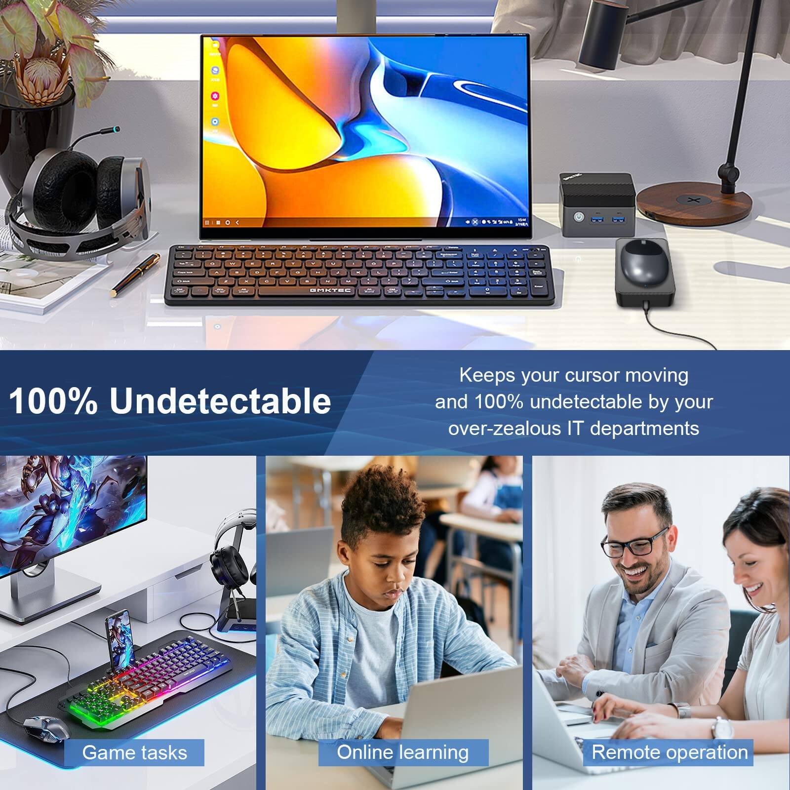 Comfort Essence Undetectable Mouse Automatic Mover With On/off Wiggler ...