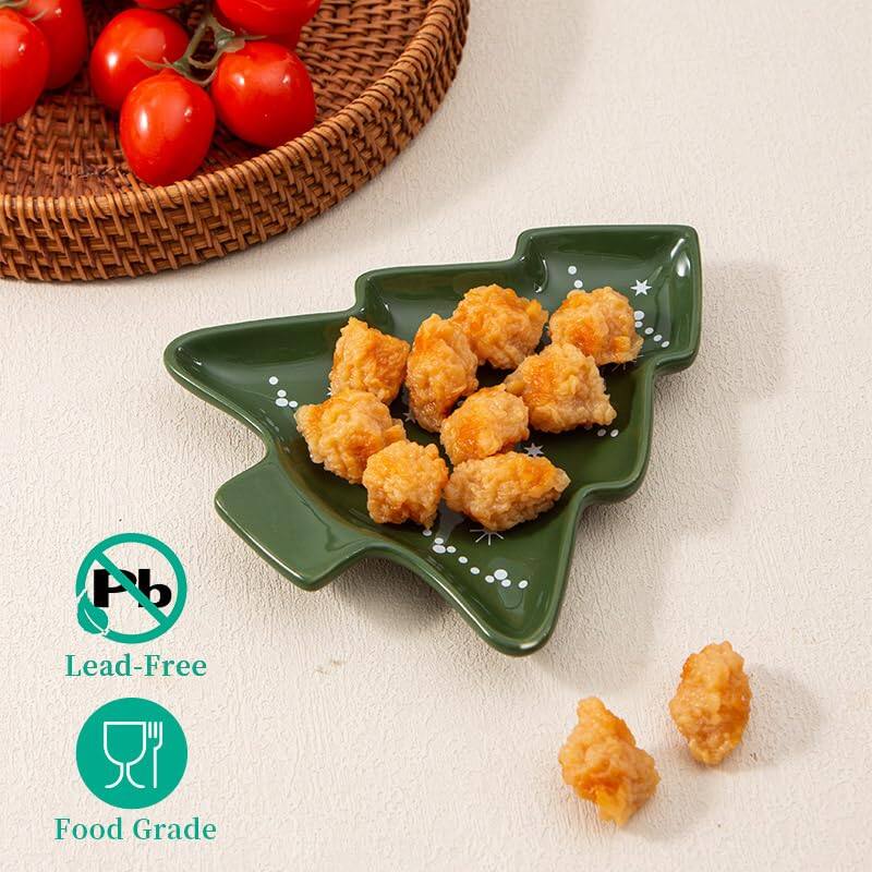 Paradigms Interiors Ceramic Christmas Tree Spoon Rest For Cooking Cute ...