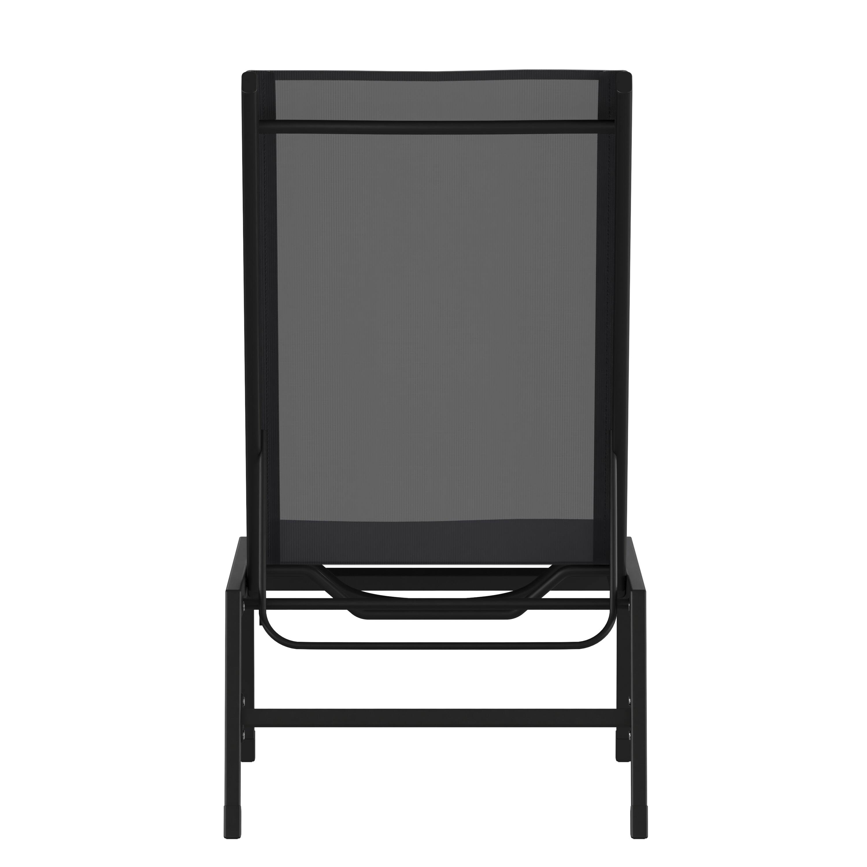 Emma + Oliver Braelin Set of 2 Textilene Adjustable 5 Position Patio ...