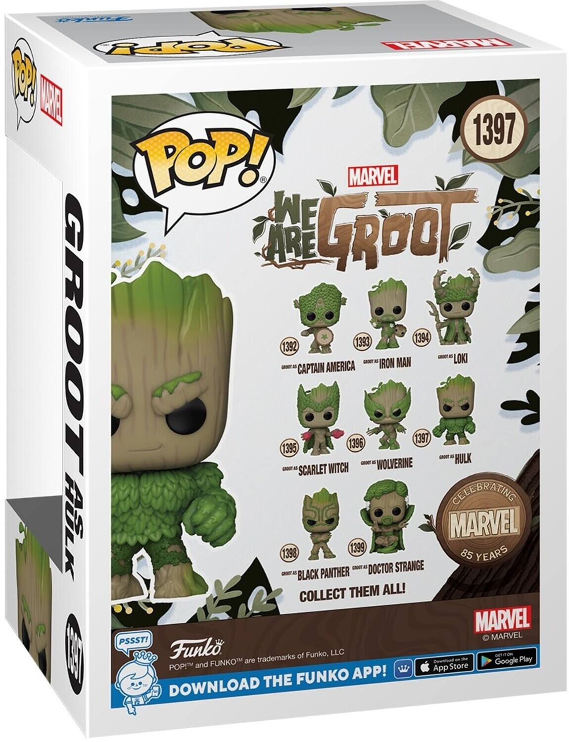 Funko POP! Marvel: We Are Groot Hulk Collectibles Multicolor 889698813389 - Best Buy