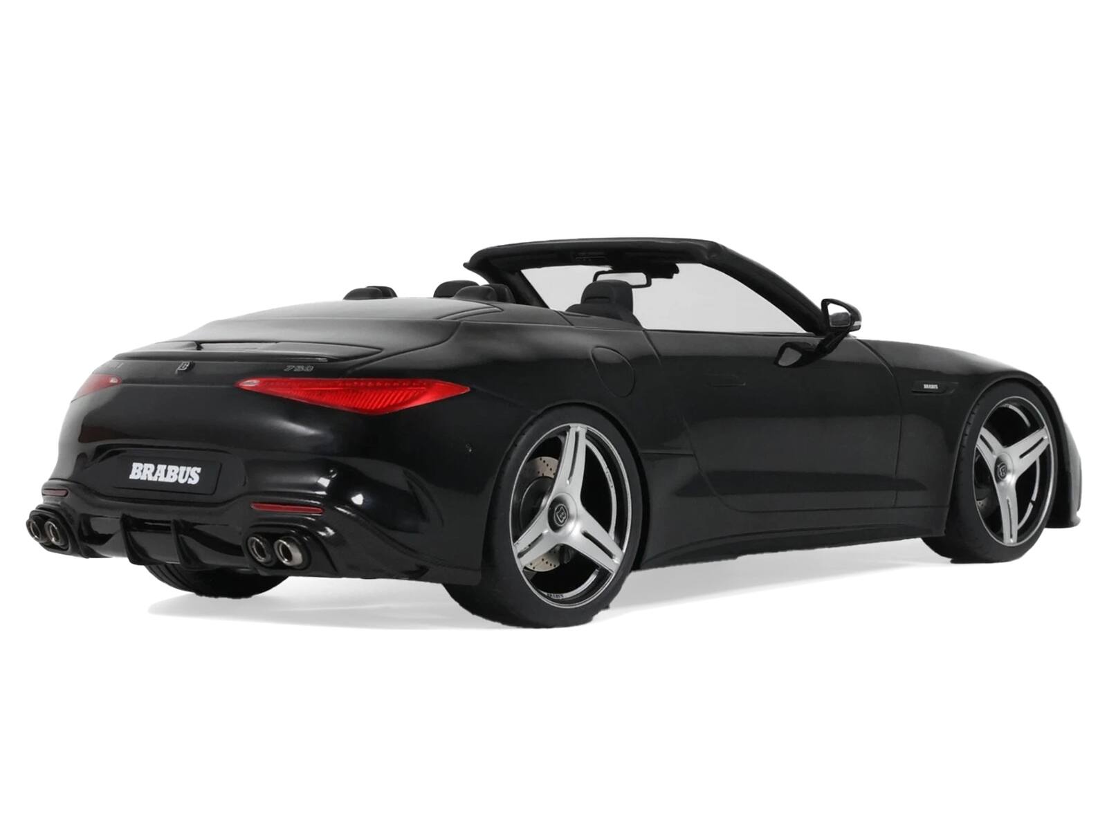 Brabus 750 BODO Buschmann Edition Obsidian 1/18 Model Car by GT Spirit ...