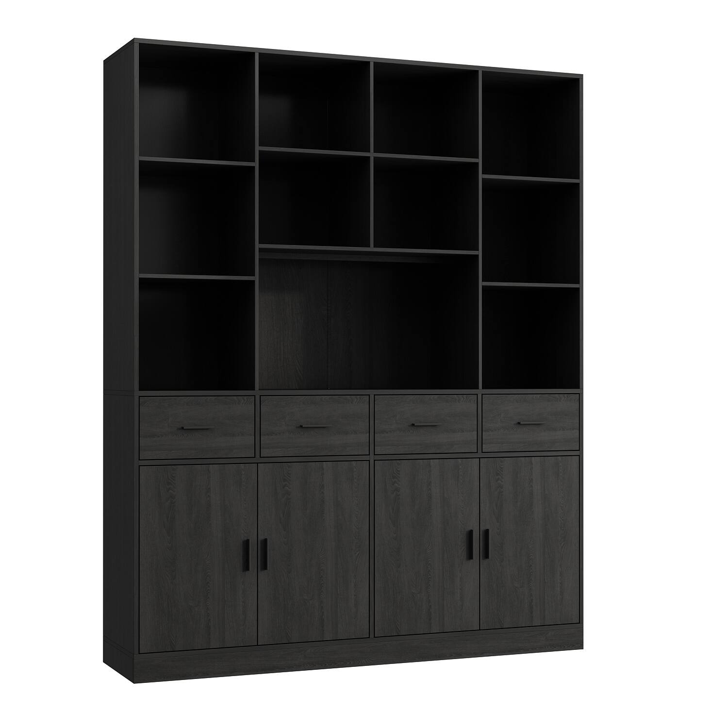 FUFU&GAGA Multi Purpose Storage Unit: Anti Tip, Versatile Display ...