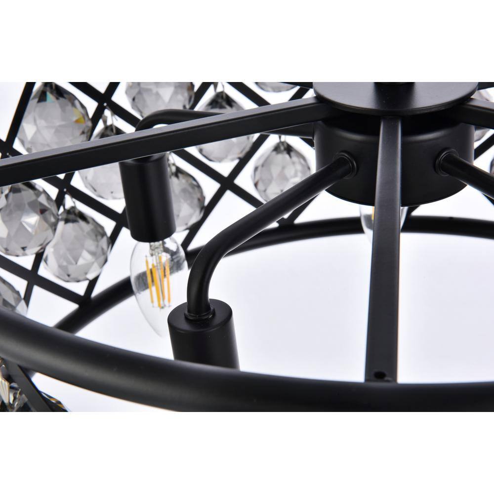 Urban Classic Madison 5 light Chandelier Silver Shade (Grey) Royal Cut ...