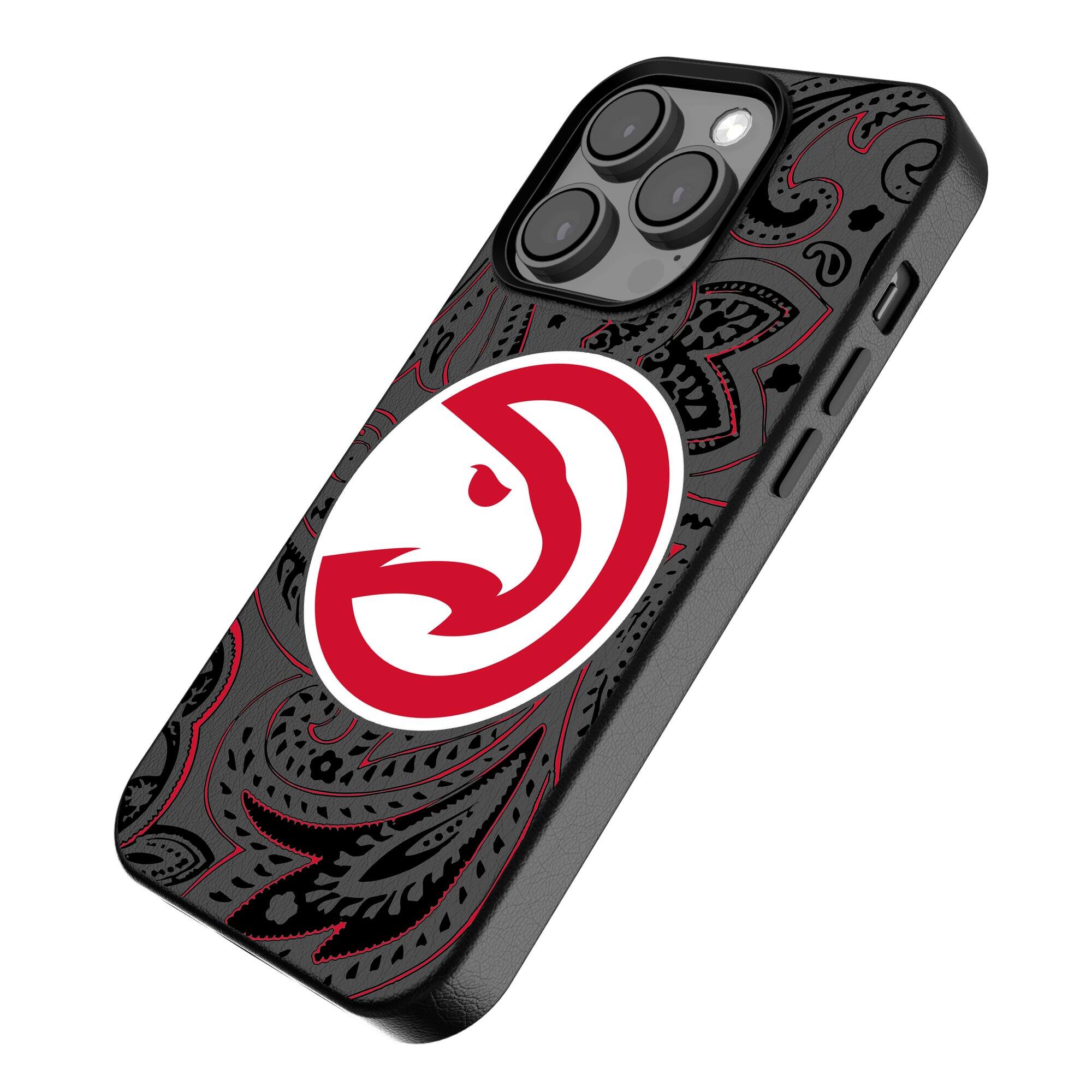 Keyscaper NBA Atlanta Hawks Paisley iPhone Magnetic Bump Case 16 Pro ...