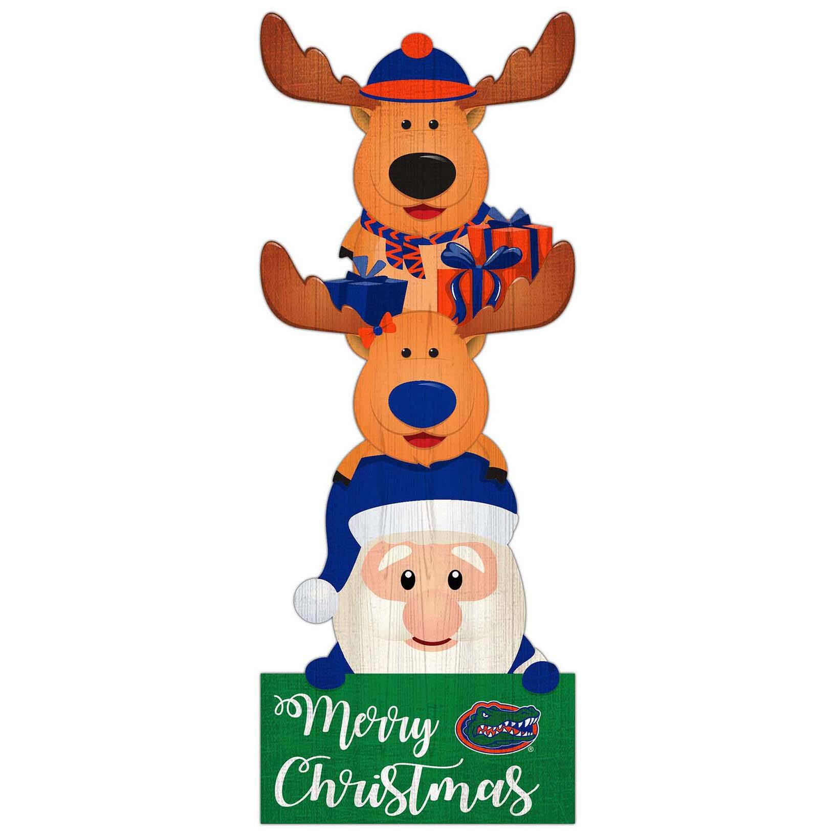 Fan Creations Florida Gators 31'' Santa Stack Leaner Multicolor 4194630 ...