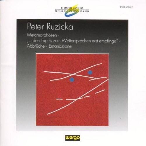Various Artists Ruzicka: Metamorphosen Uber Ein Klangfeld / Var COMPACT ...