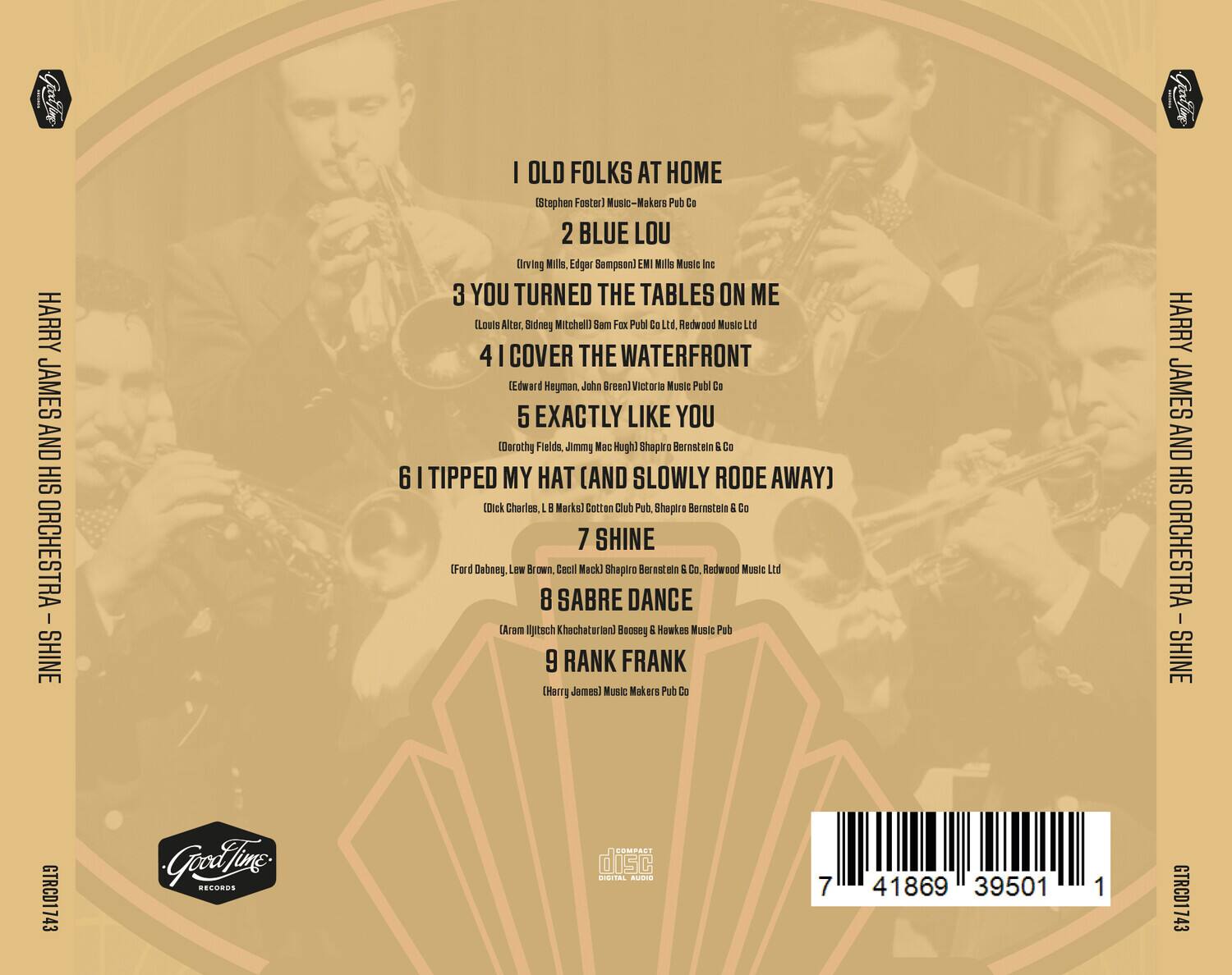 Harry James & His Orchestra Shine COMPACT DISCS [CD] - Best Buy
