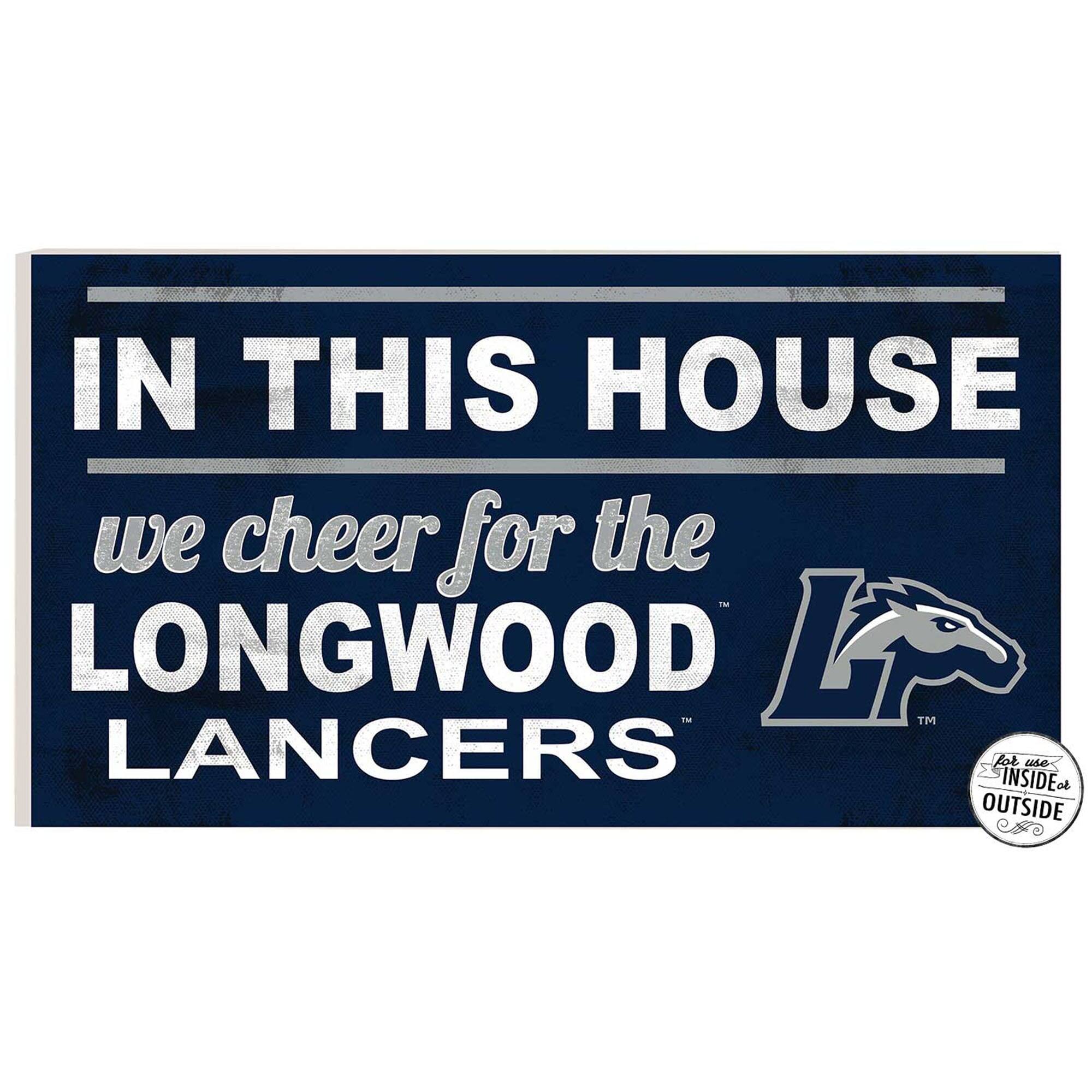 Jardine Longwood Lancers 11" x 20" Indoor/Outdoor In This House Sign Navy 200092388 - Best Buy