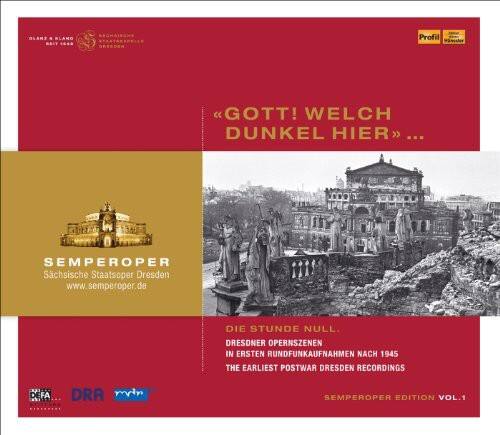 Various Artists Semperoper 1: Earliest Postwar Dresden 1945 / Various ...