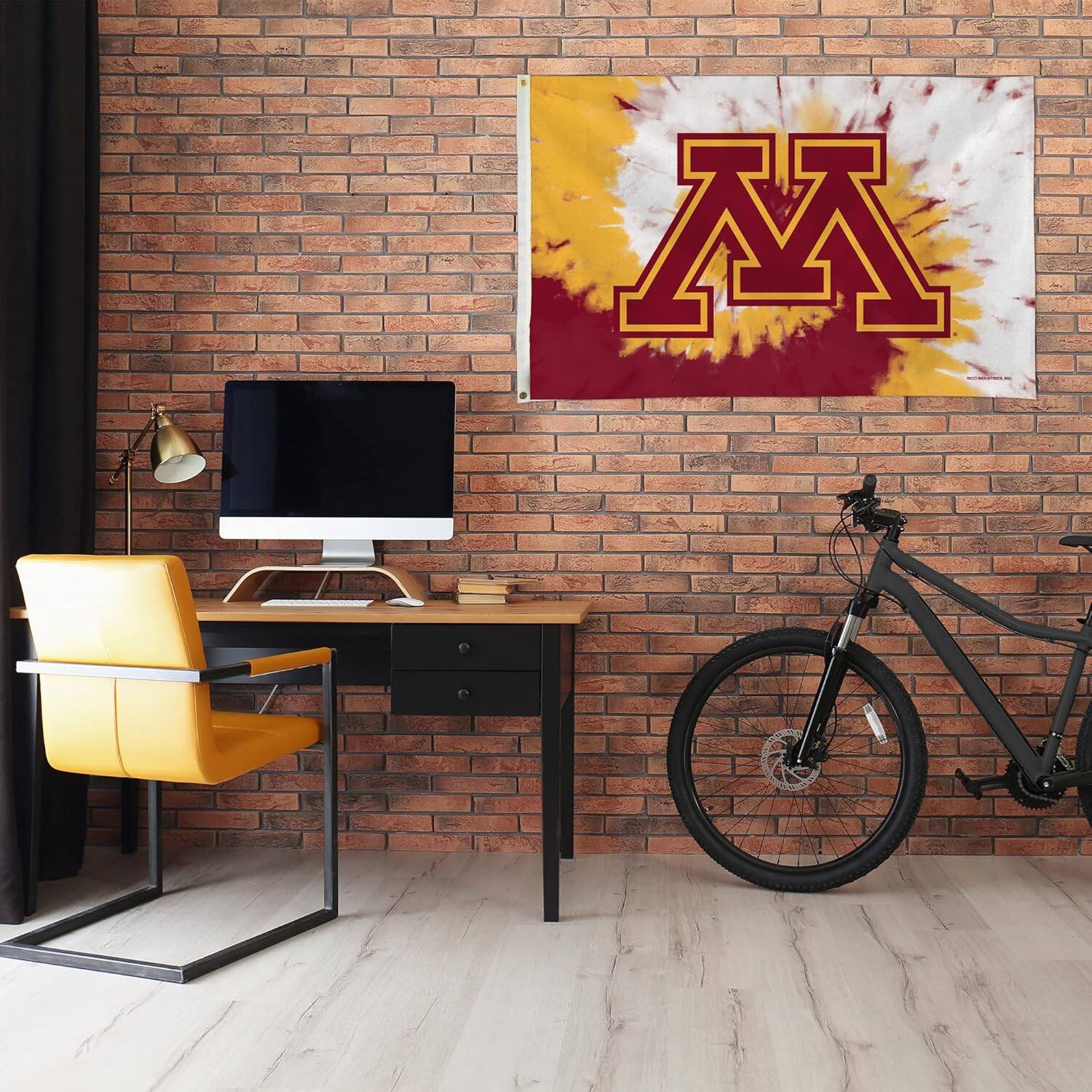Rico Industries Minnesota Golden Gophers Bold Tie Dye Design 3x5 Indoor ...