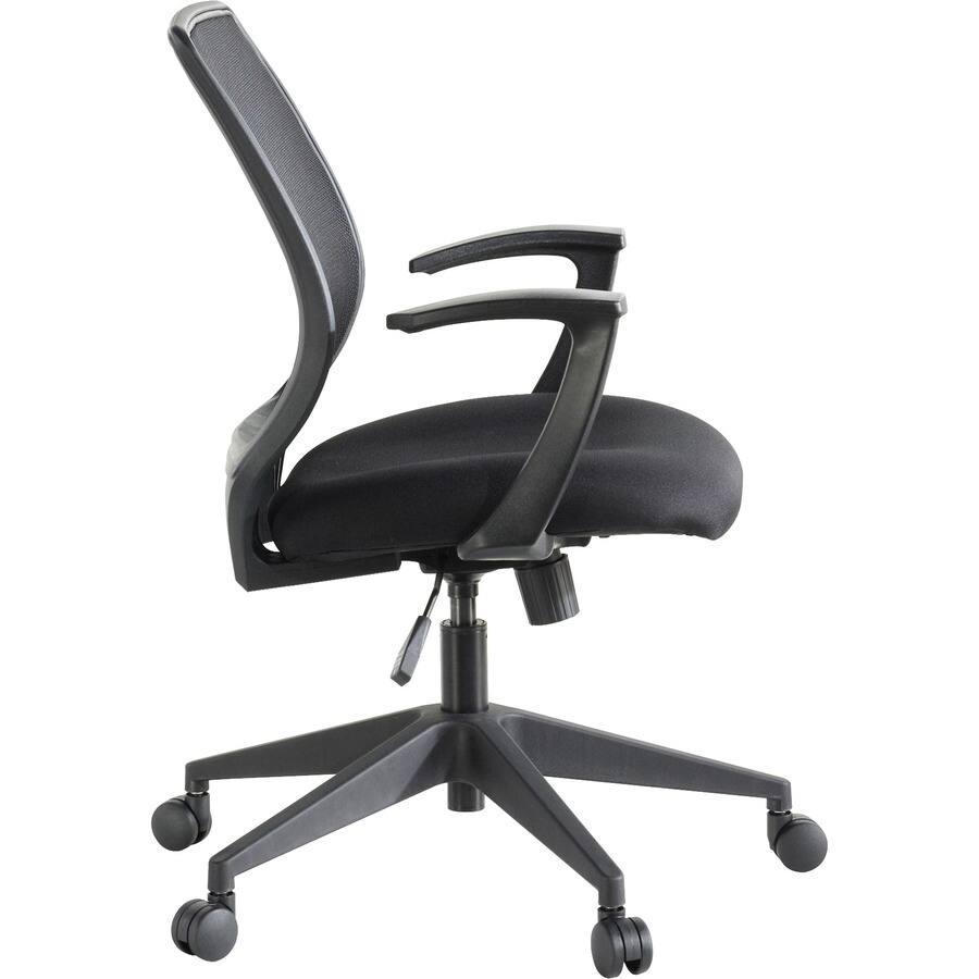 Lorell Executive Mid back Work Chair Seat Color 5 star Base 1 Each ...