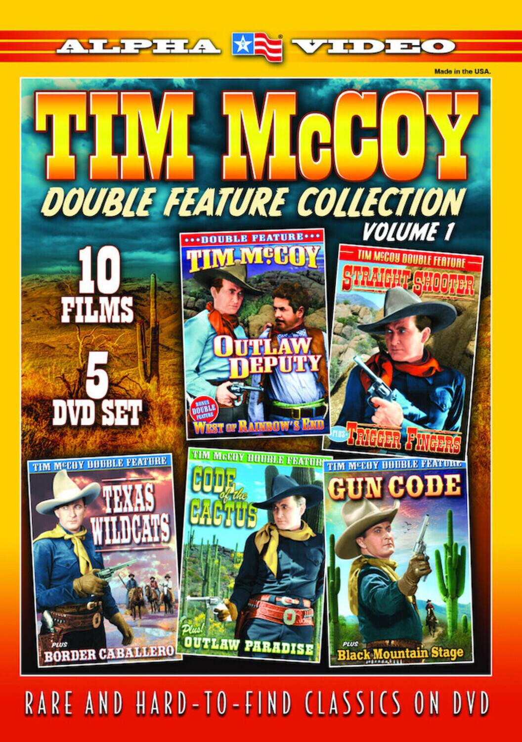 Tim McCoy Double Feature Collection, Vol. 1 DVD - Best Buy