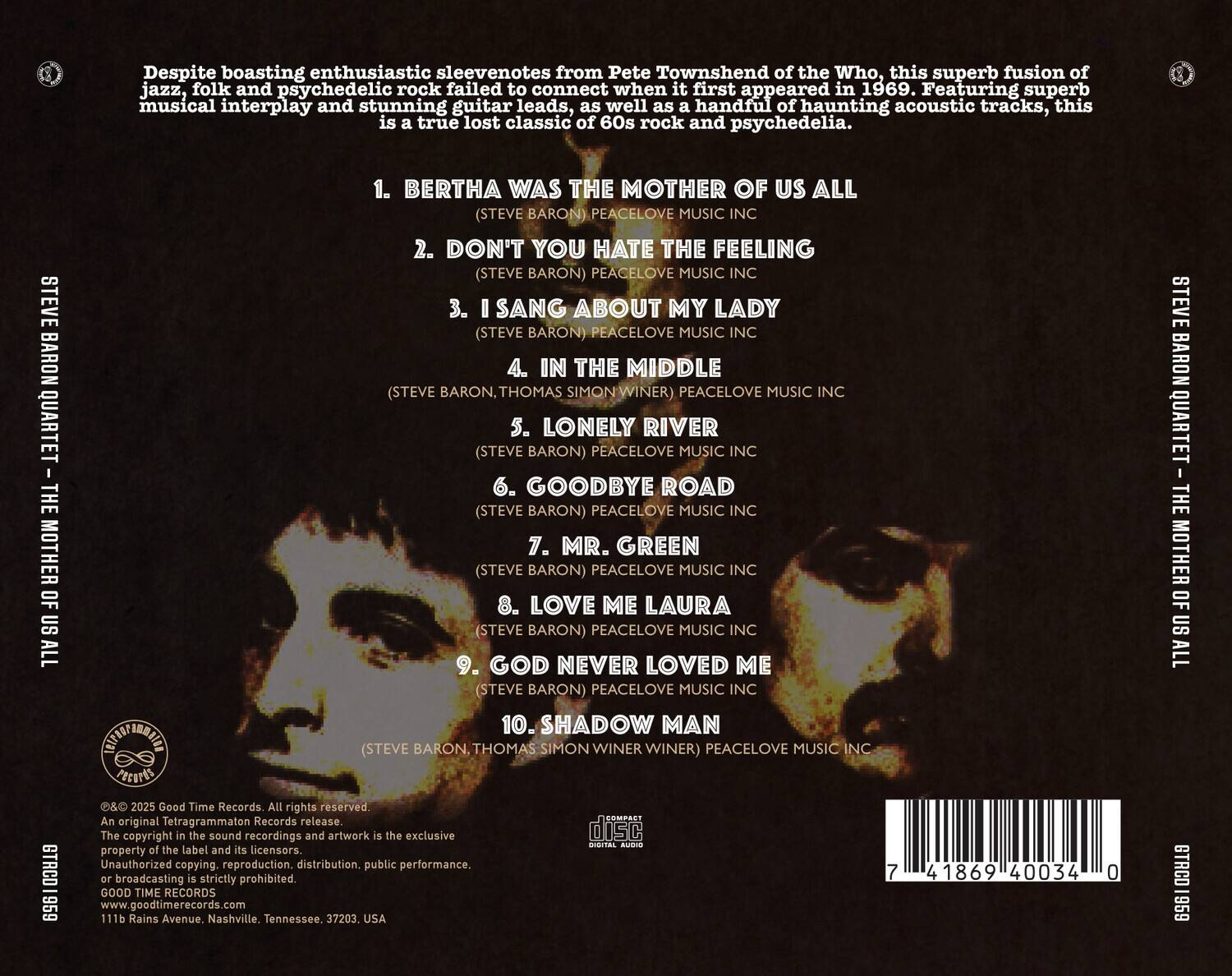 Steve Baron Quartet The Mother of Us All COMPACT DISCS [CD] - Best Buy