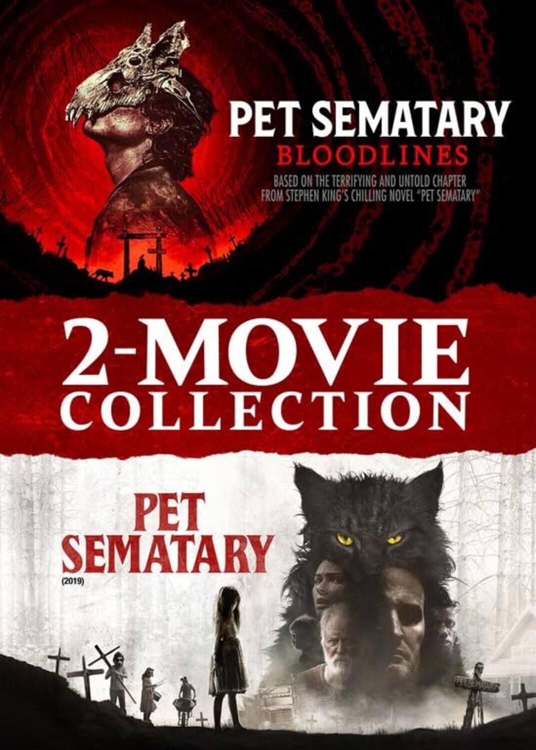 Pet Sematary / Pet Sematary: Bloodlines: 2 Movie Collection DVD - Best Buy