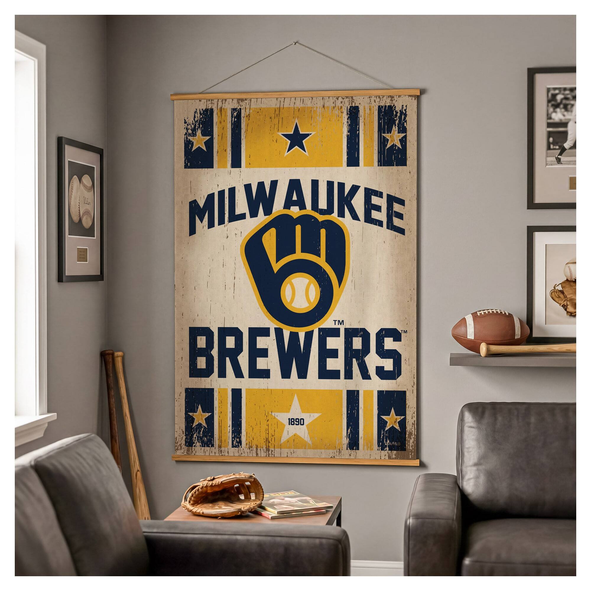 Evergreen Enterprises 36" x 54" Large Canvas Wall Art Tapestry with ...