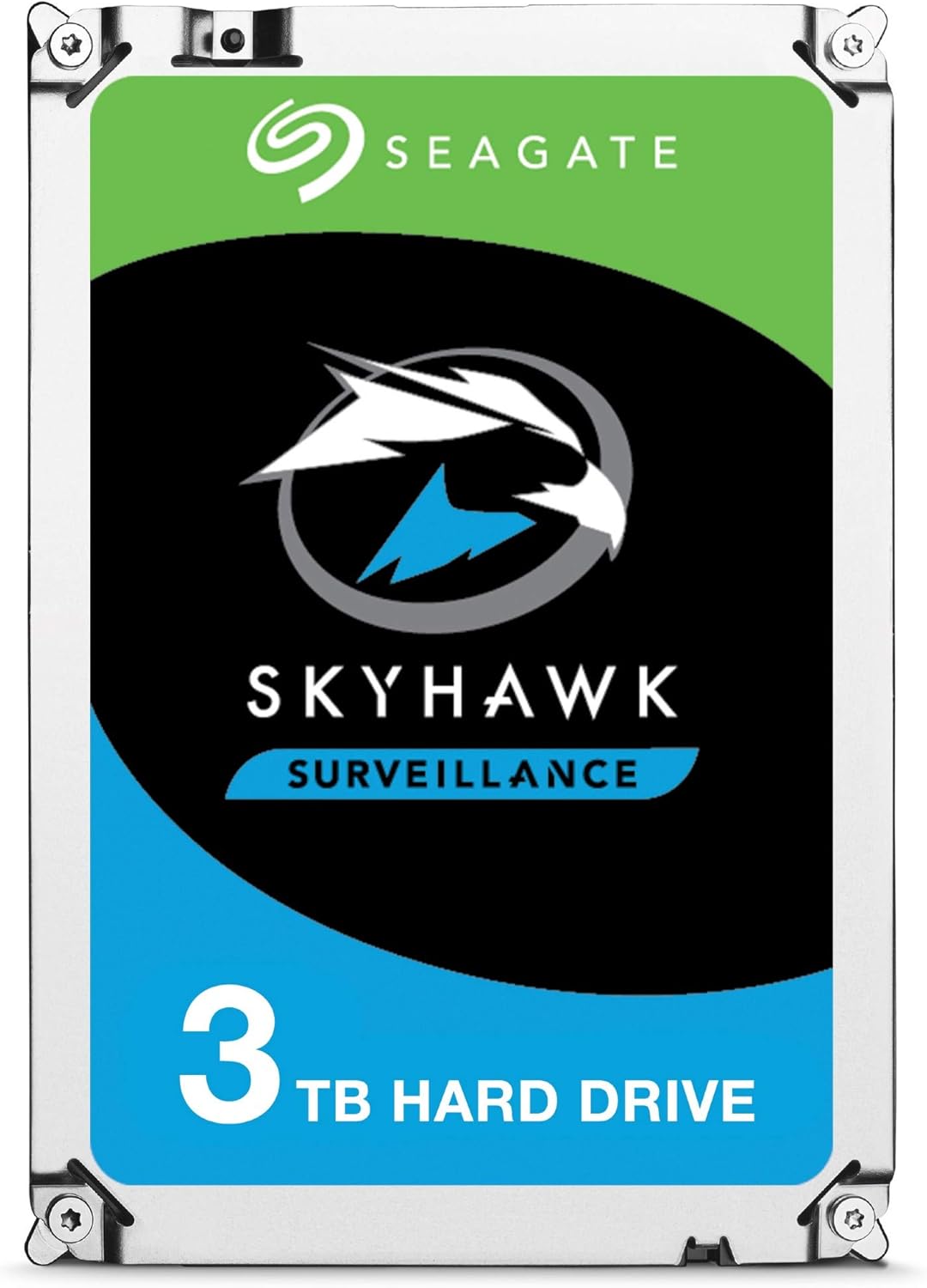 Seagate SkyHawk 3TB Surveillance Hard Drive 64MB Cache SATA 6.0Gb/s 3.5 ...