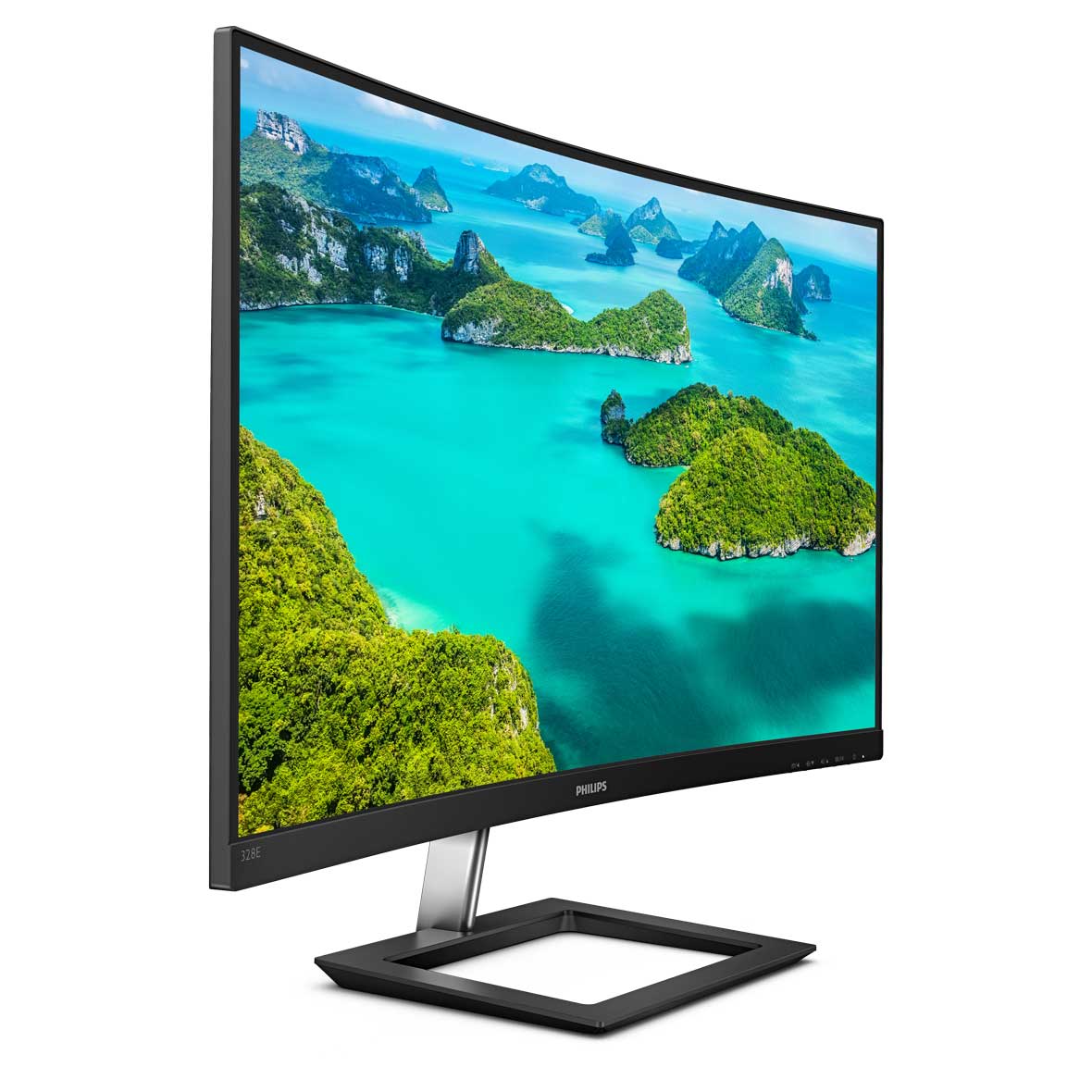 Best Buy: Philips E-Line 328E1CA 31.5" LCD Curved 4K UHD Monitor Black ...