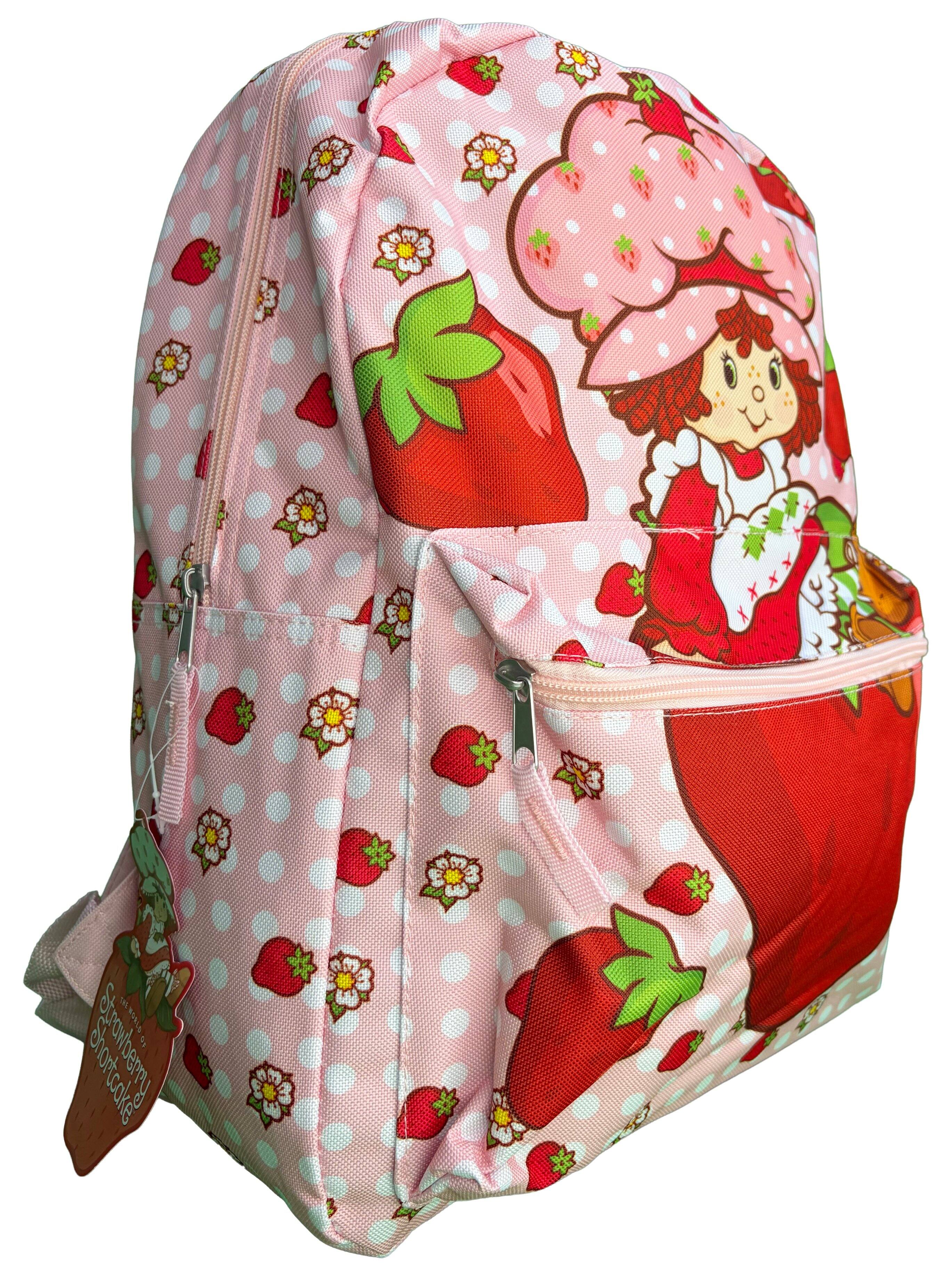 American Greetings Strawberry Short 16" Nylon School Backpack 16 ...