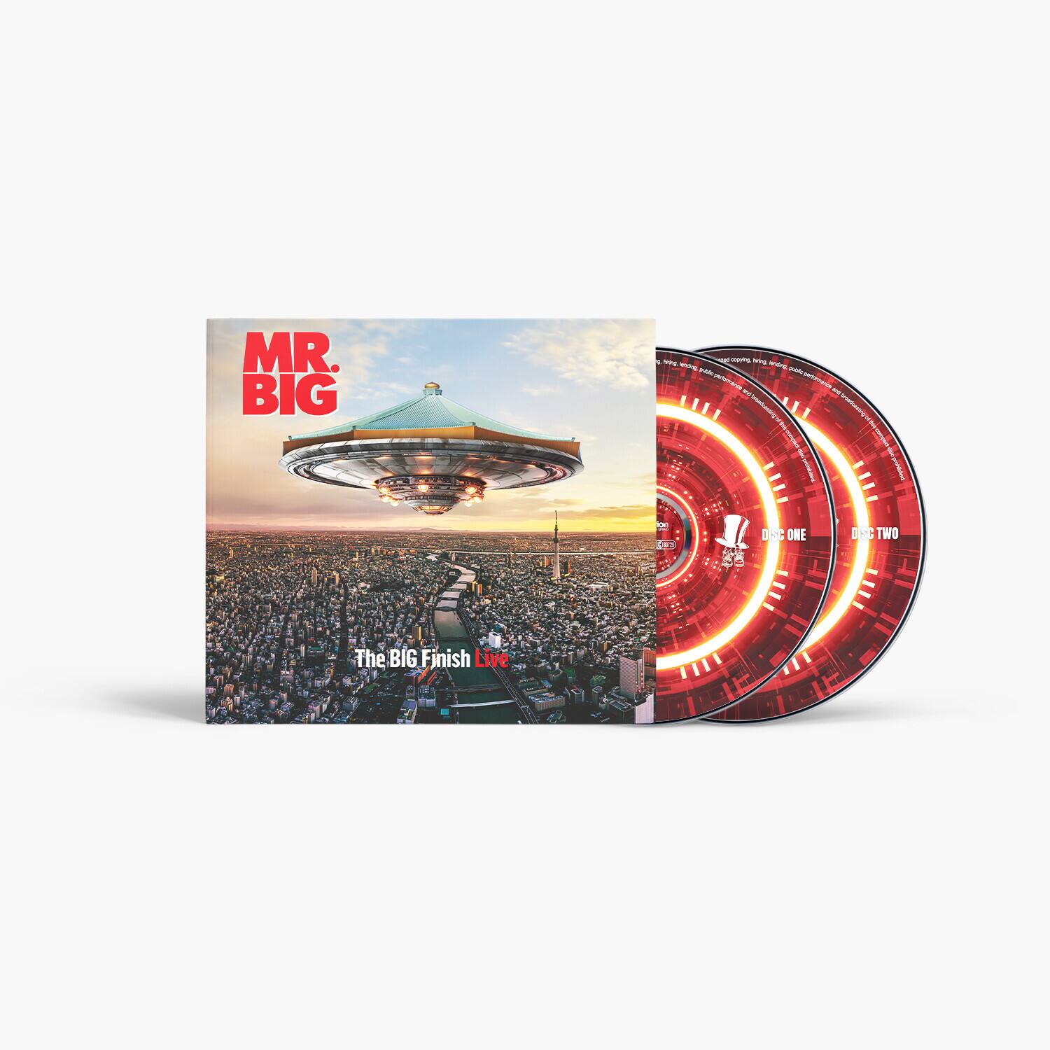 Mr. Big The BIG Finish Live 2 MQA CD + Gift "Sticker" COMPACT DISCS ...