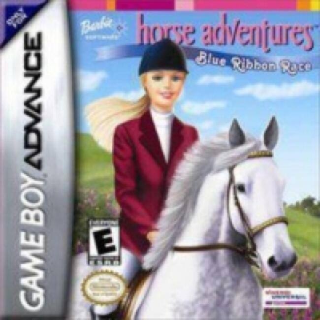 Barbie Horse Adventures: Blue Ribbon Race Game Boy Advance Game Boy ...