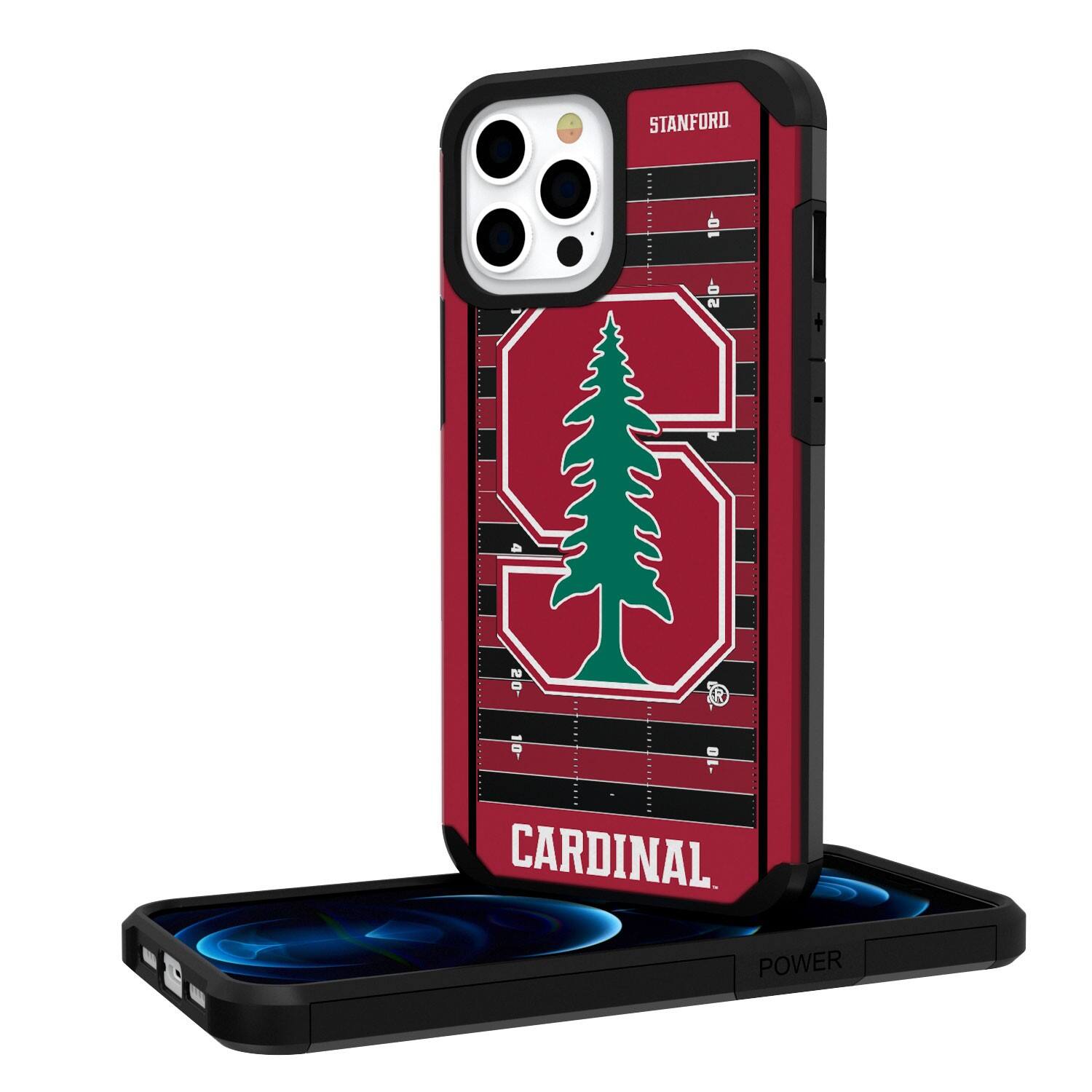 Keyscaper NCAA Stanford Cardinal Field iPhone Rugged Case 15 Multicolor ...