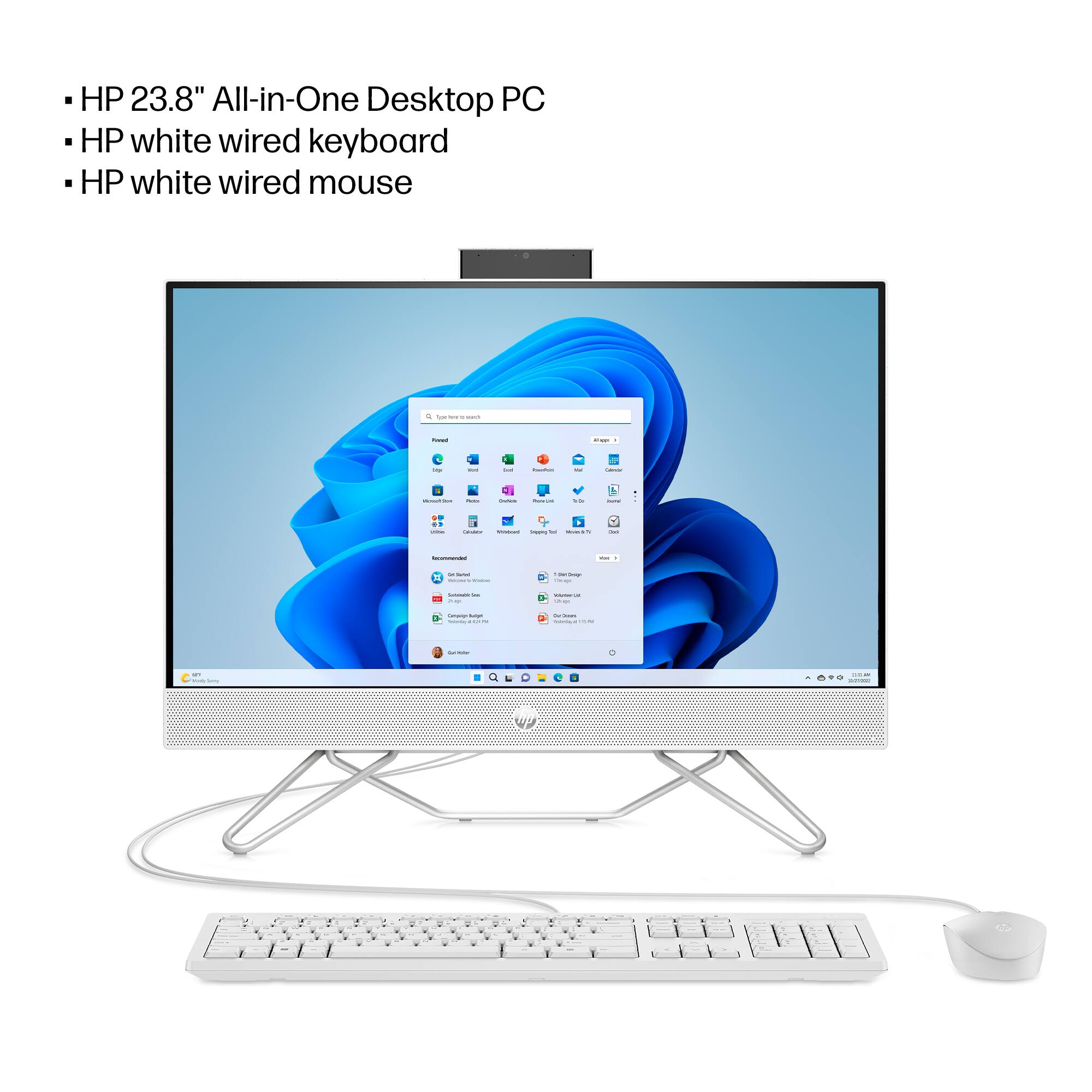 Customer Reviews: HP 23.8" Full HD Touch-Screen All-in-One Intel Core ...