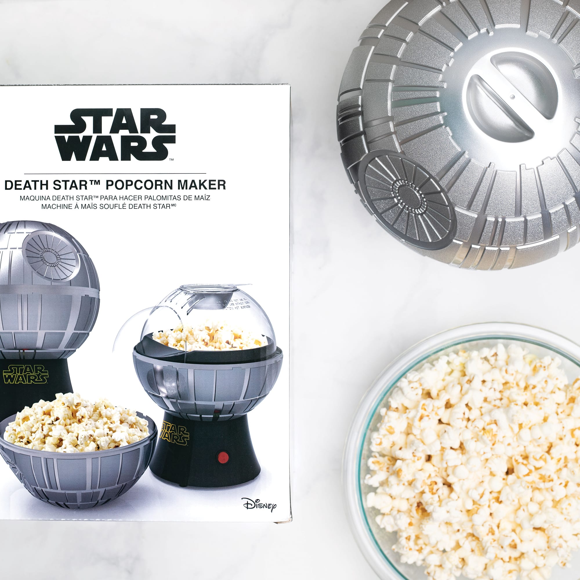 Customer Reviews: Uncanny Brands Star Wars Death Star Popcorn Maker Hot ...