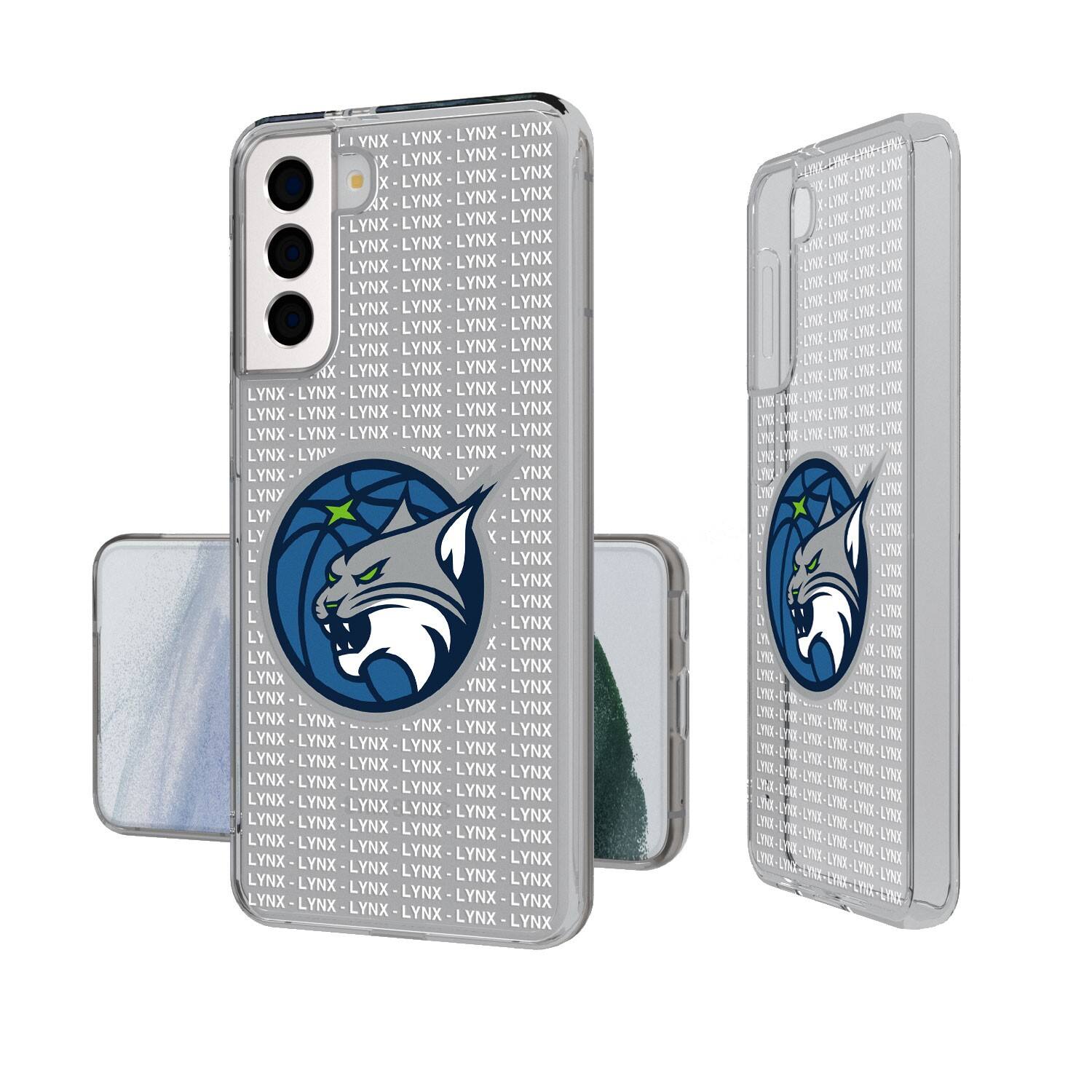 Keyscaper WNBA Minnesota Lynx Text Backdrop Design Galaxy Clear Case ...