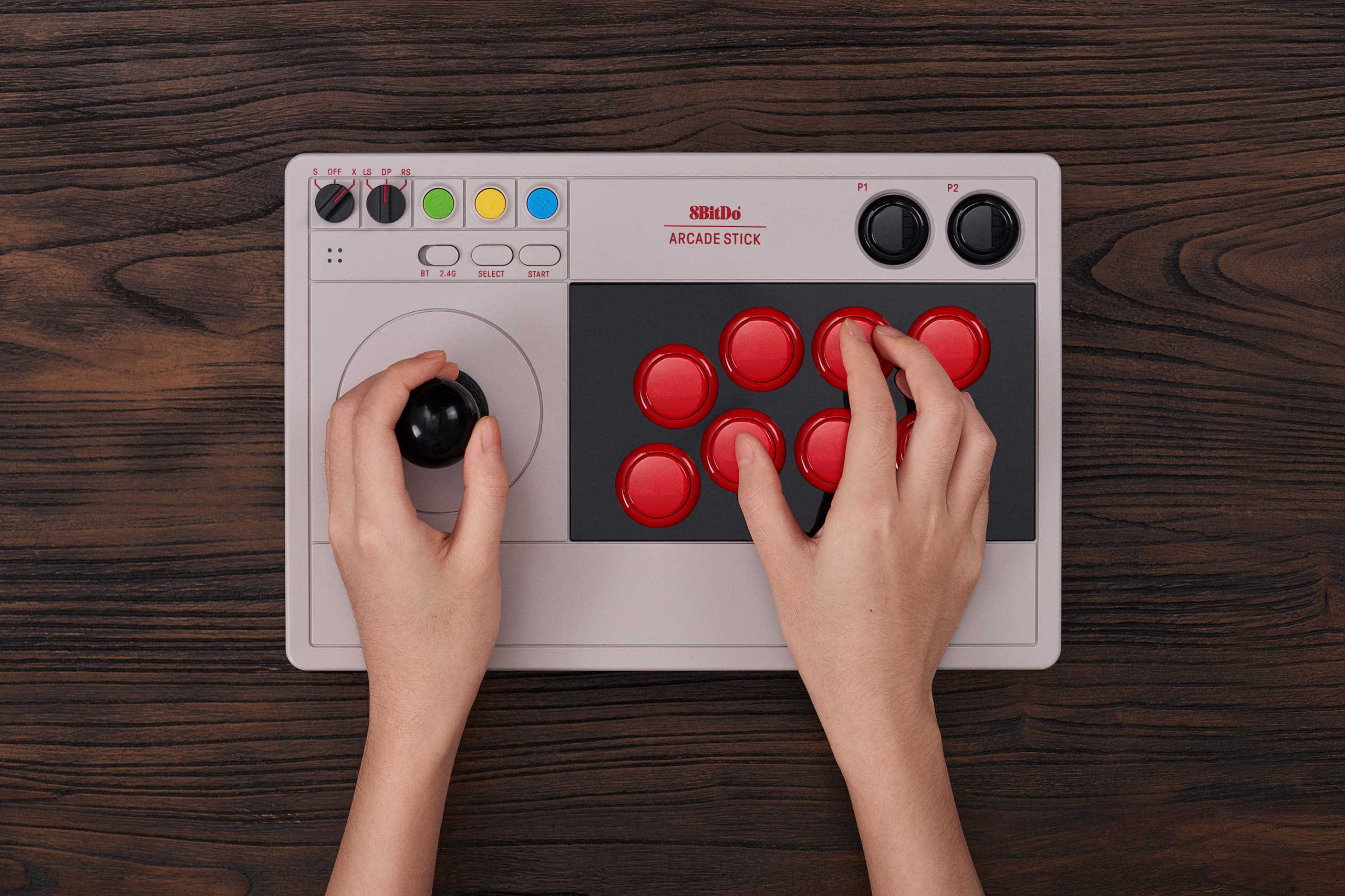 Best Buy: 8BitDo Arcade Stick Multi 80FE