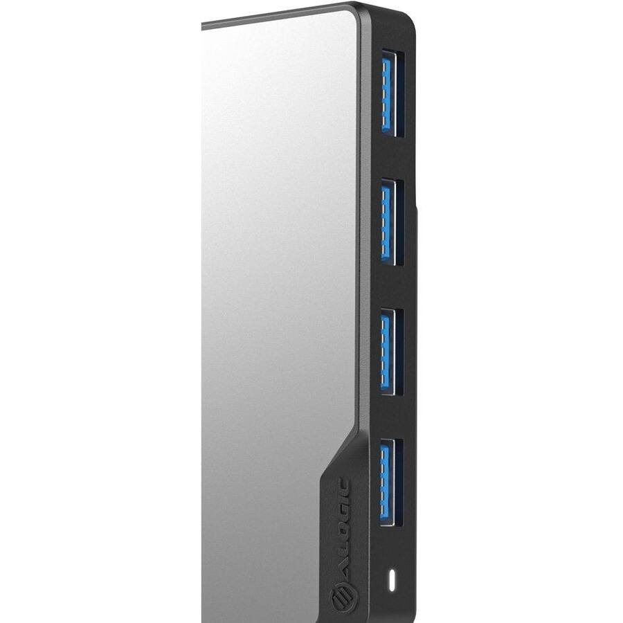 Alogic USB A Fusion SWIFT 4 in 1 Hub Space Grey USB 3.2 (Gen 1) Type A ...