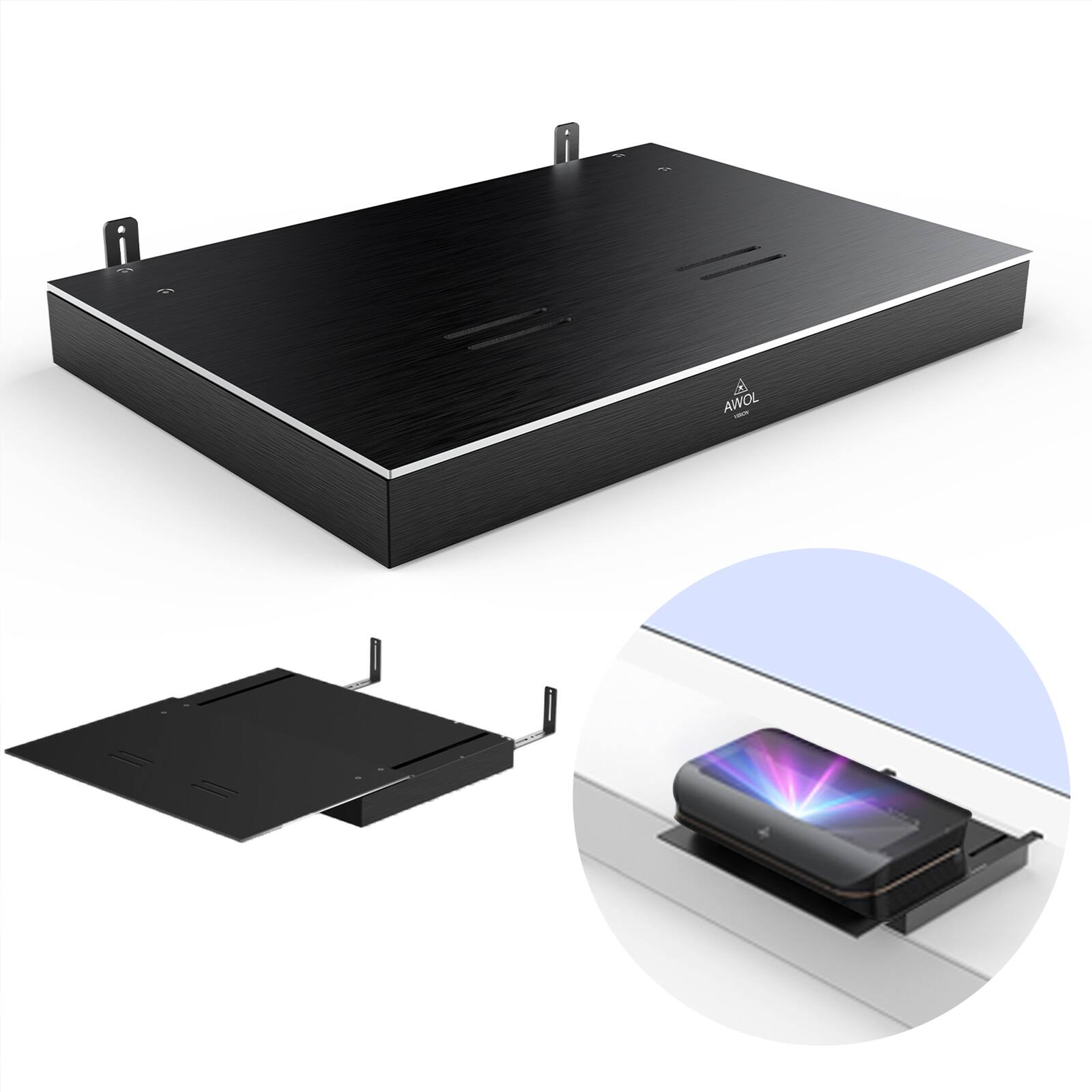 Best Buy: AWOL Vision Motorized Slider Tray (Auto Extendable Shelf) 120 ...