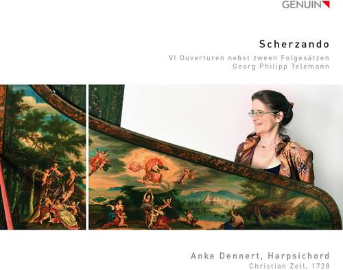 Telemann / Dennert Telemann: Scherzando VI Overtures for Harpsichord ...