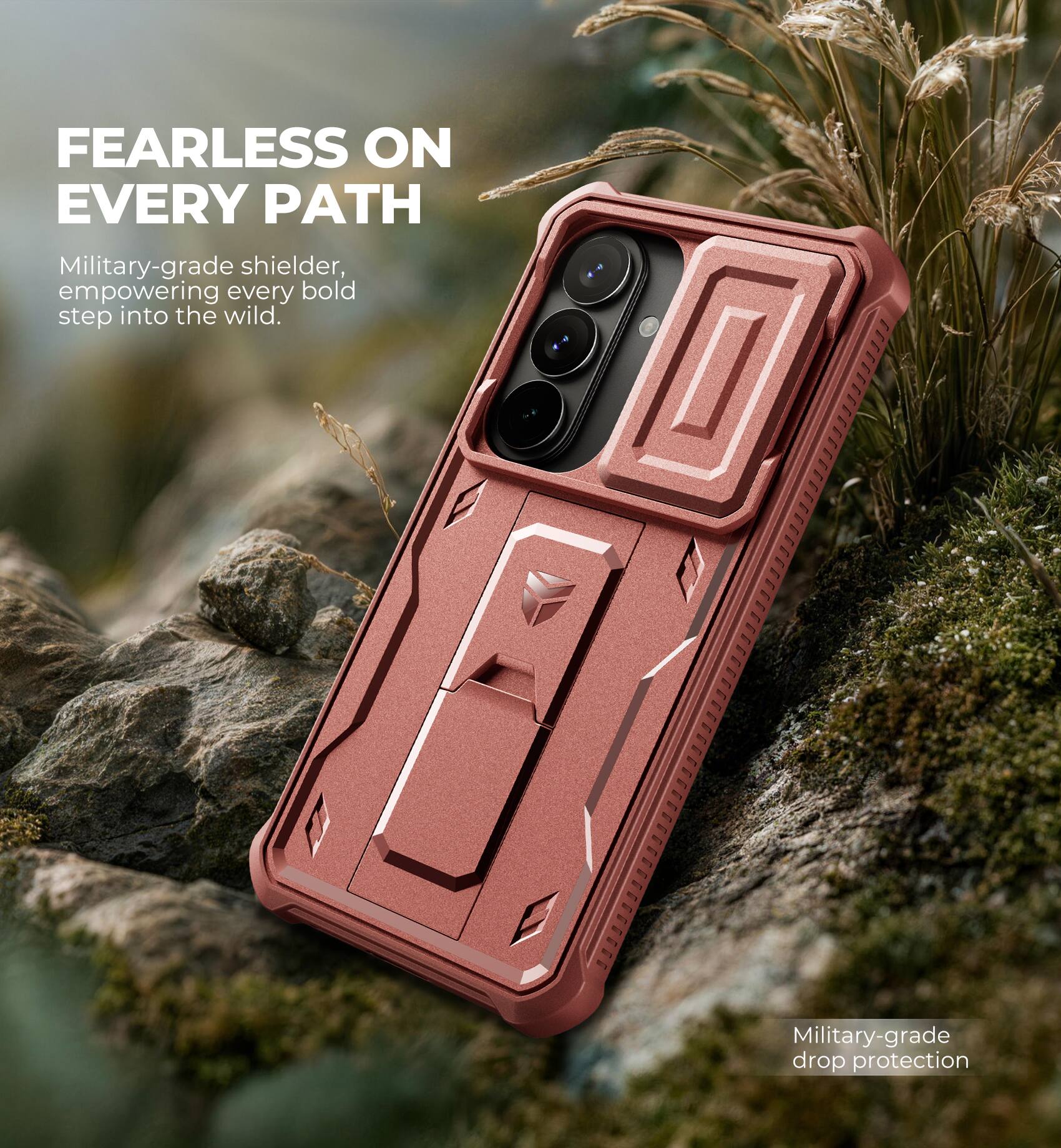 dexnor for Samsung Galaxy S26 Case with Upgraded Slide Camera Cover ...