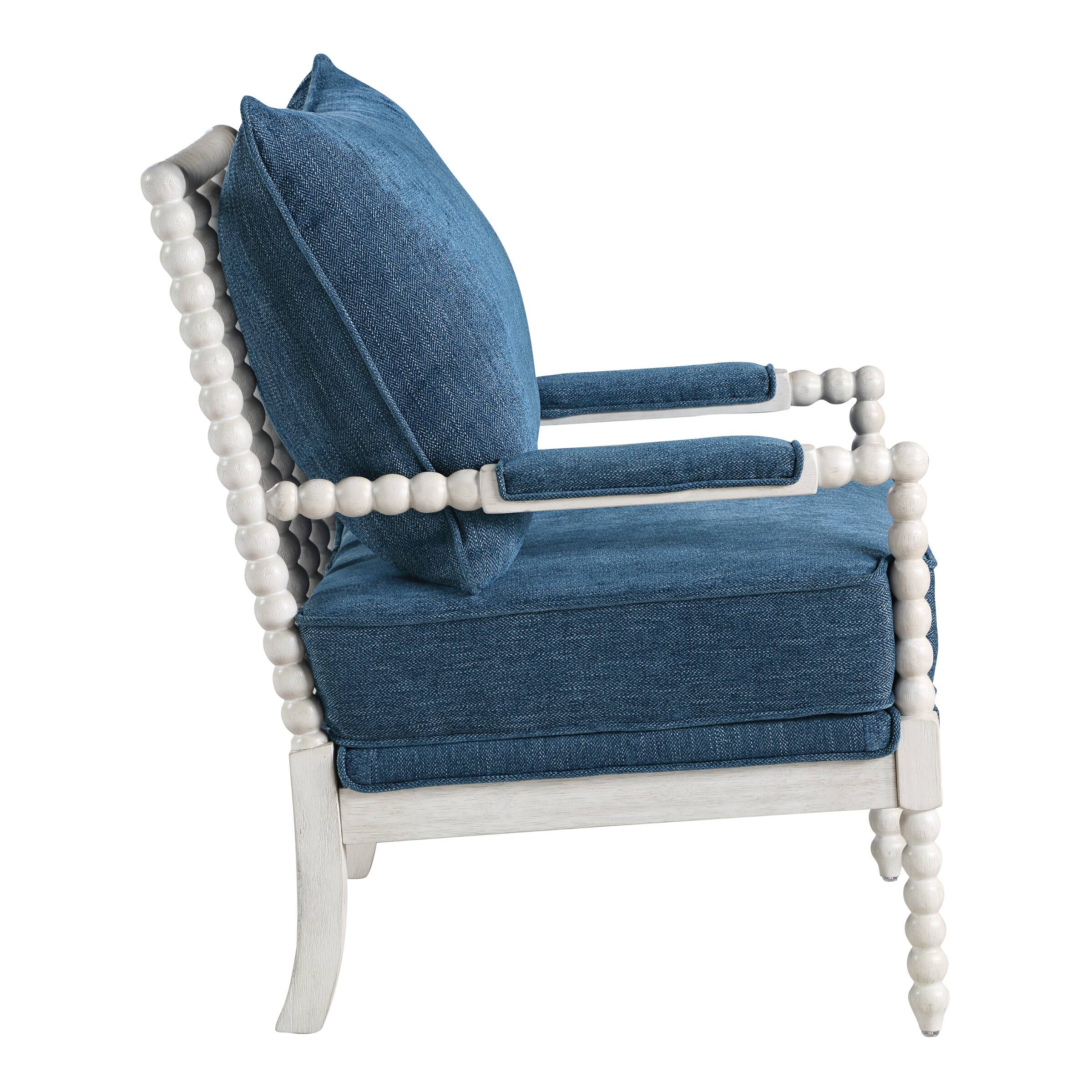 OSP Home Furnishings Kaylee Spindle Chair Navy KLE-H16 - Best Buy