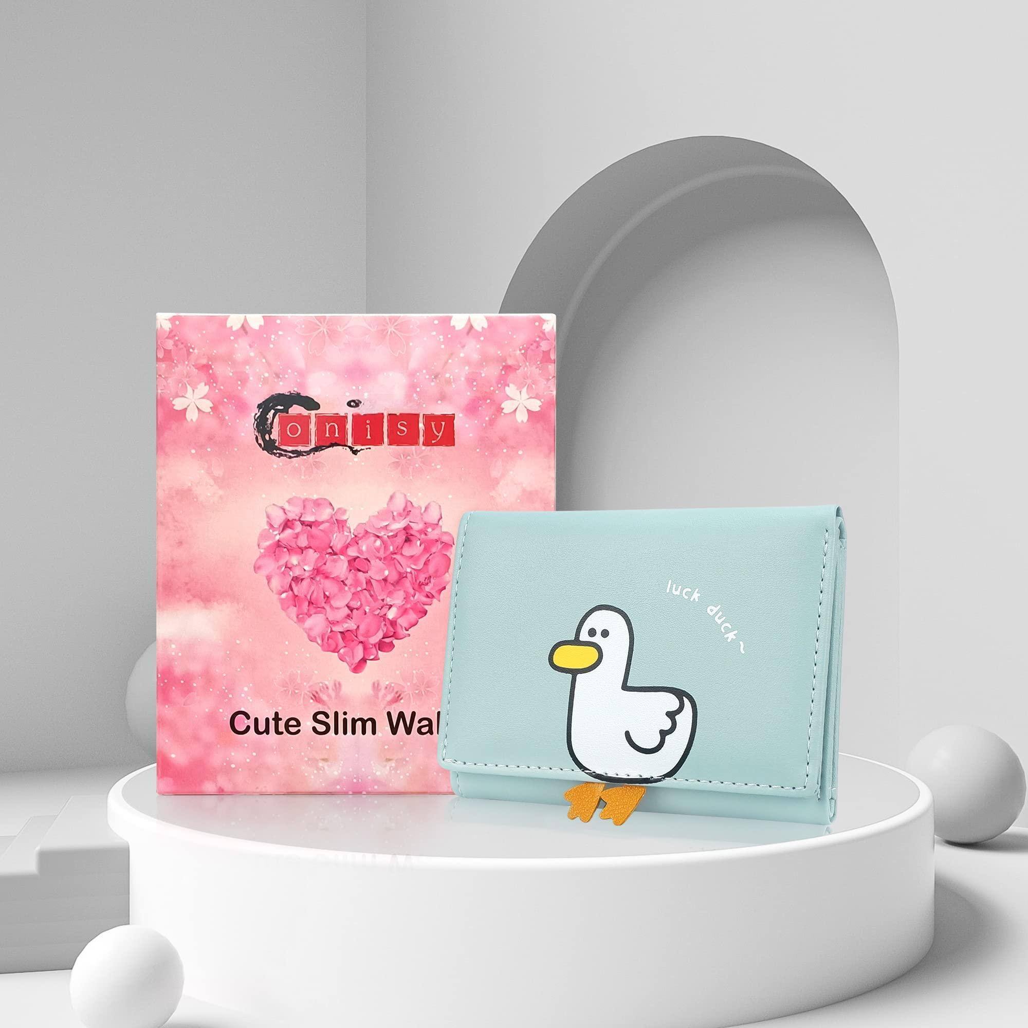 Jadie Link Cute Wallets Women Leather Rfid Blocking Small Trifold ...