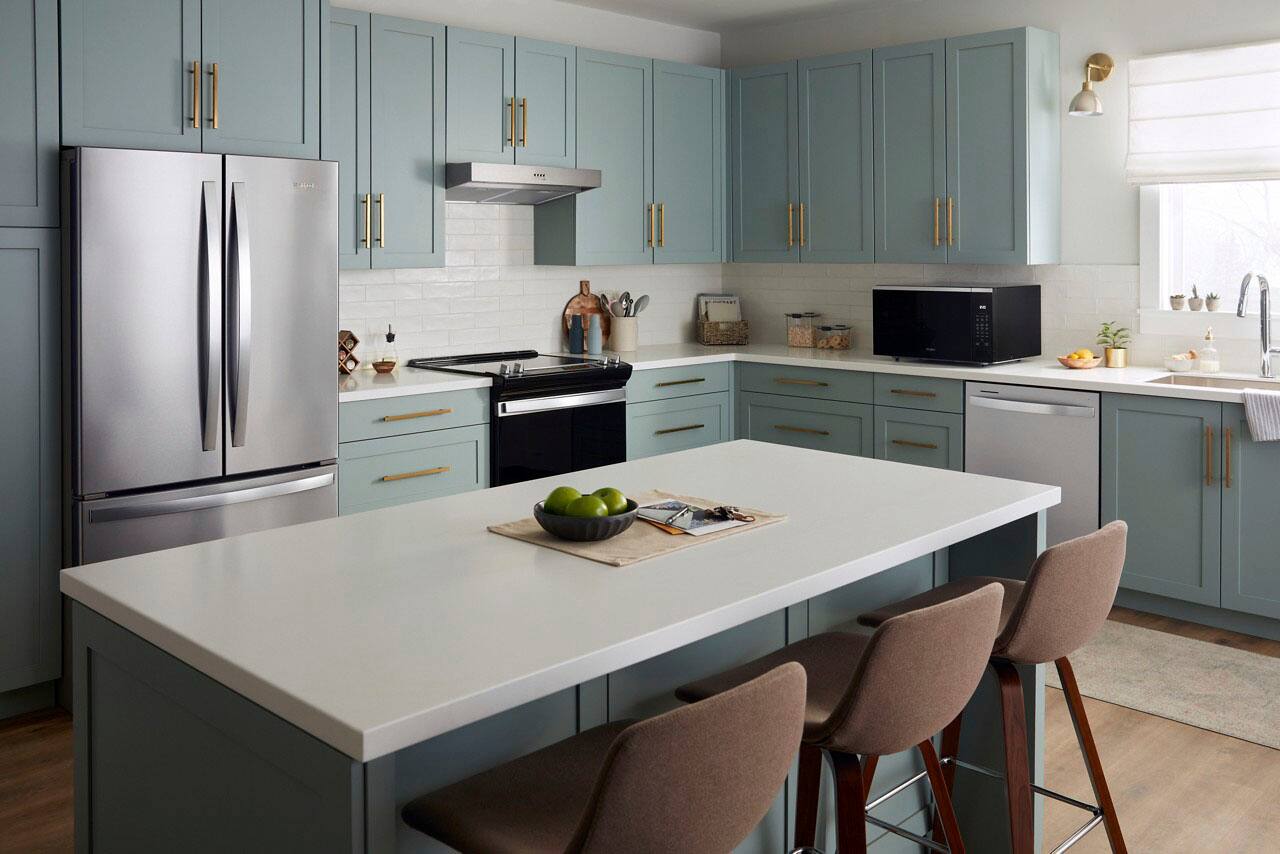 Whirlpool 1.6 Cu. Ft. Countertop Microwave with Sensor Cooking ...