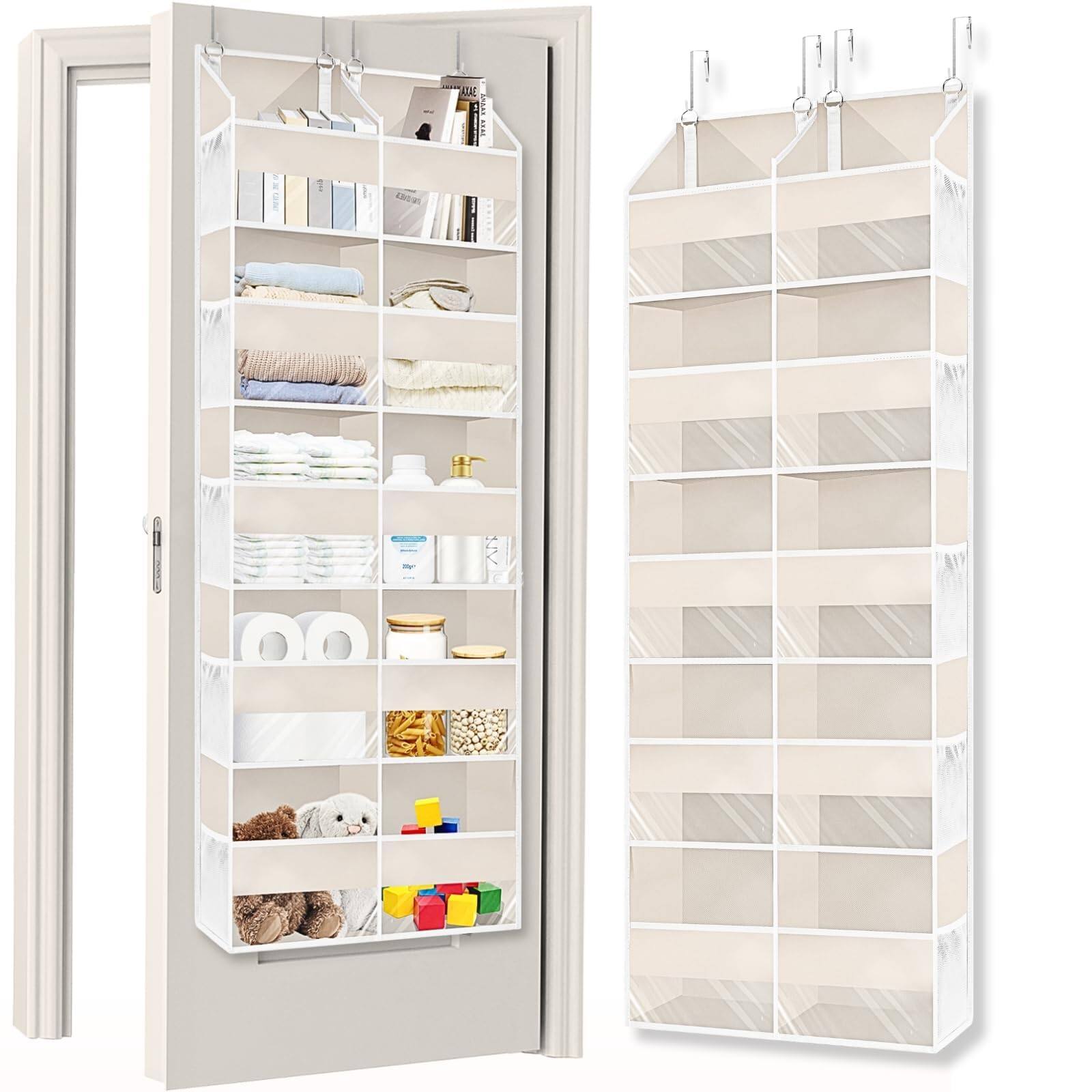 Dapper Styles Over The Door Organizer 5 Tiers Behind Storage Of 10 ...