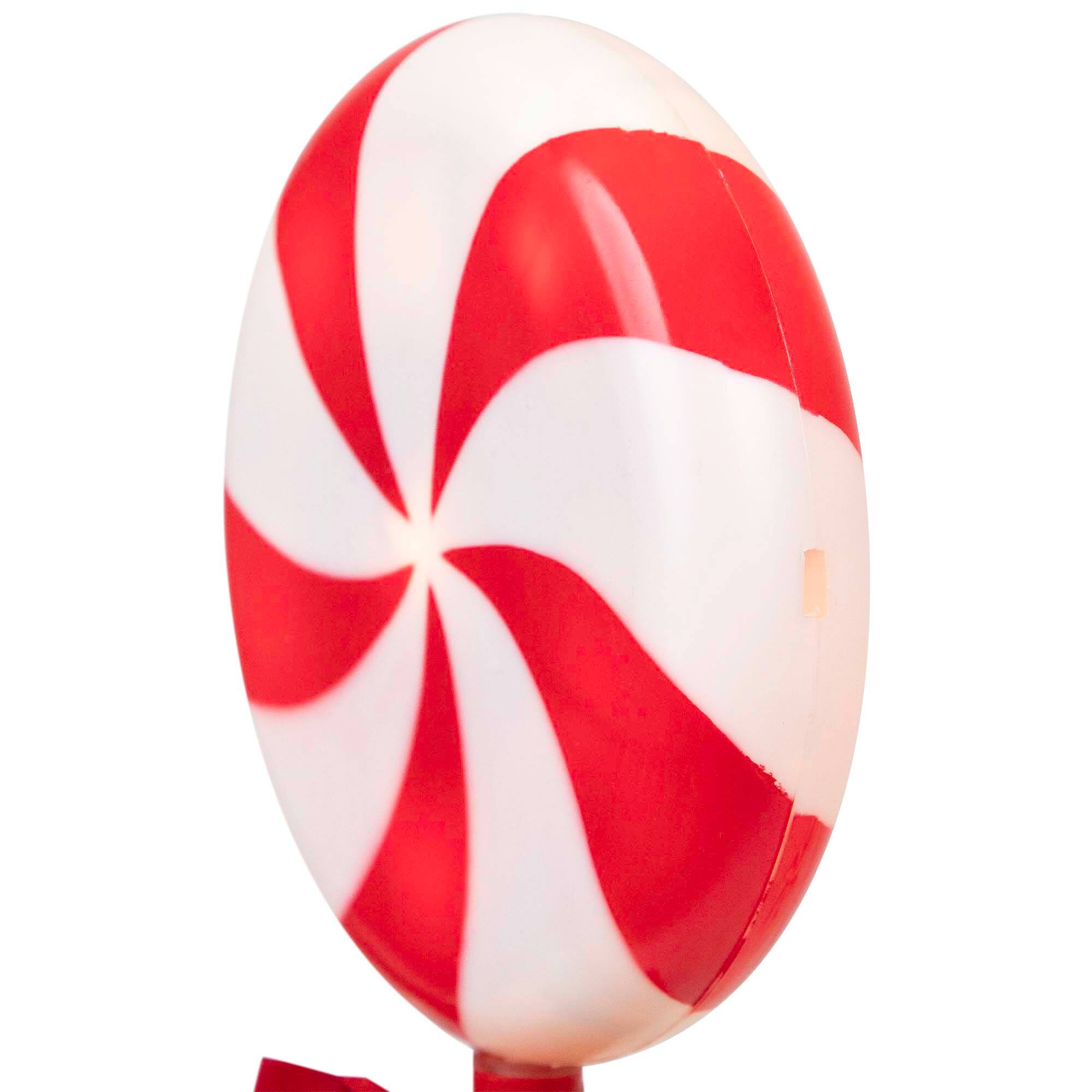 Northlight Lighted Peppermint Candy Christmas Outdoor Pathway Markers ...