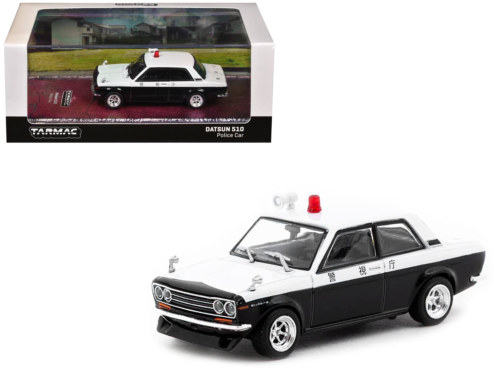 Datsun 510 "Japanese Police" "Road64" Series 1/64 Diecast Model Car by ...